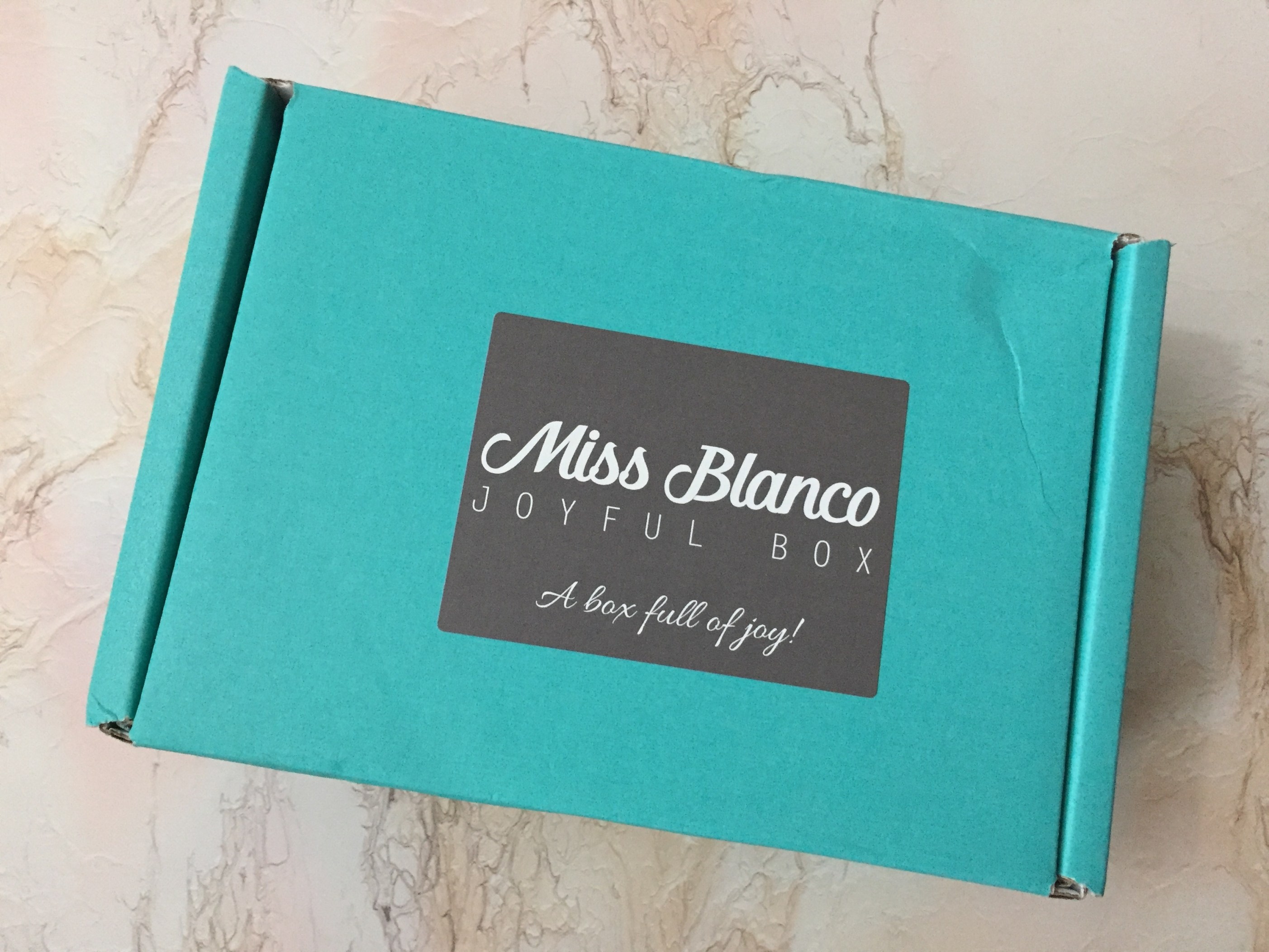 Miss Blanco Joyful Box February 2017 Subscription Box Review + Coupon ...