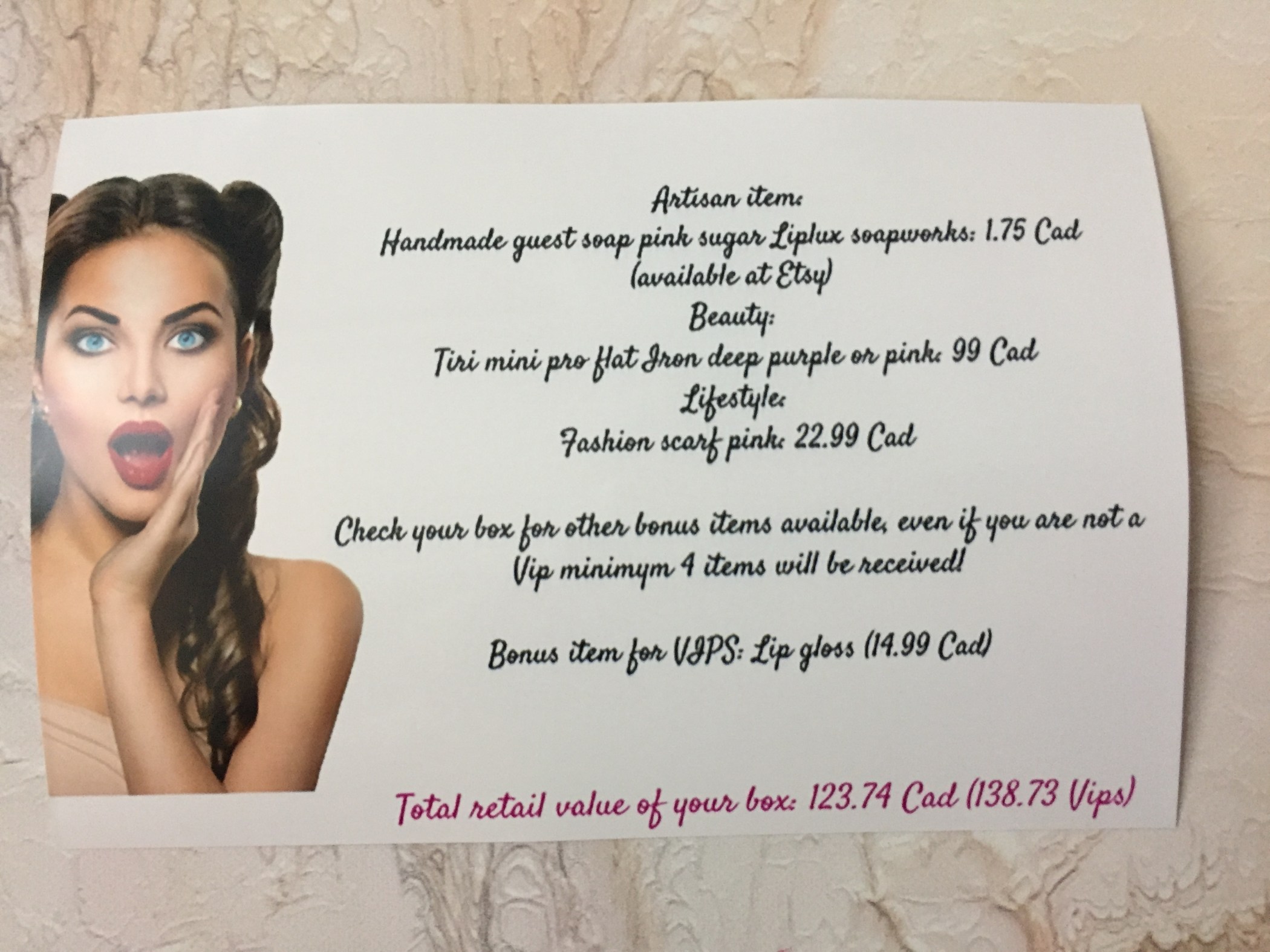 Miss Blanco Joyful Box February 2017 Subscription Box Review + Coupon ...