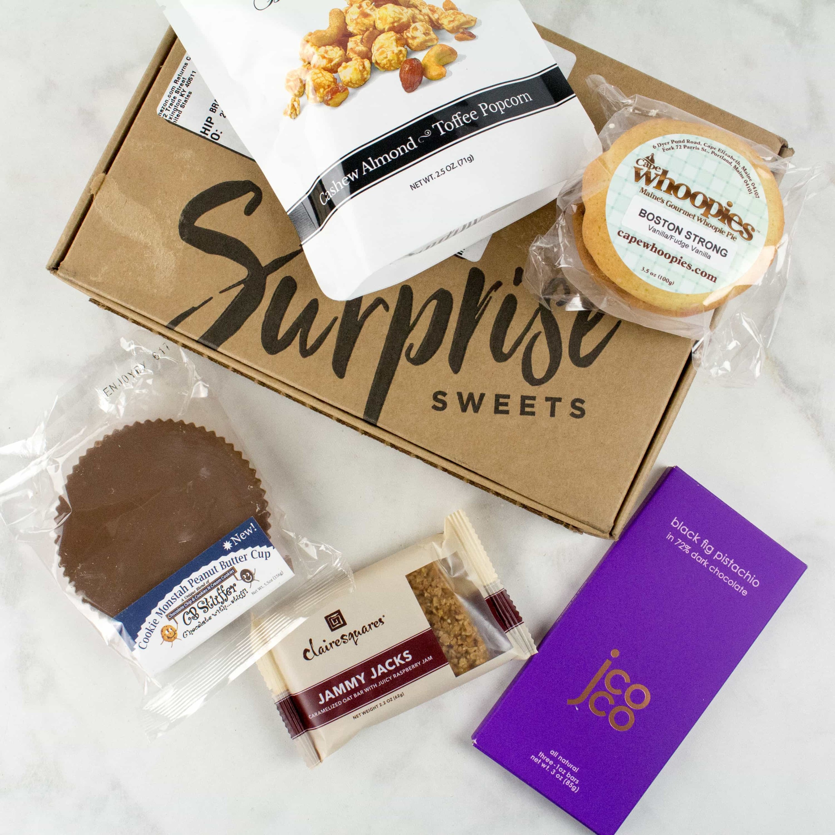 Amazon Prime Surprise Sweets Box March 2017 Review - Hello Subscription