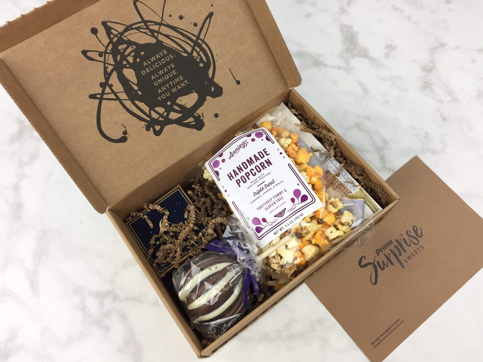 Amazon Prime Surprise Sweets Box March 2017 Review #2 - Hello Subscription