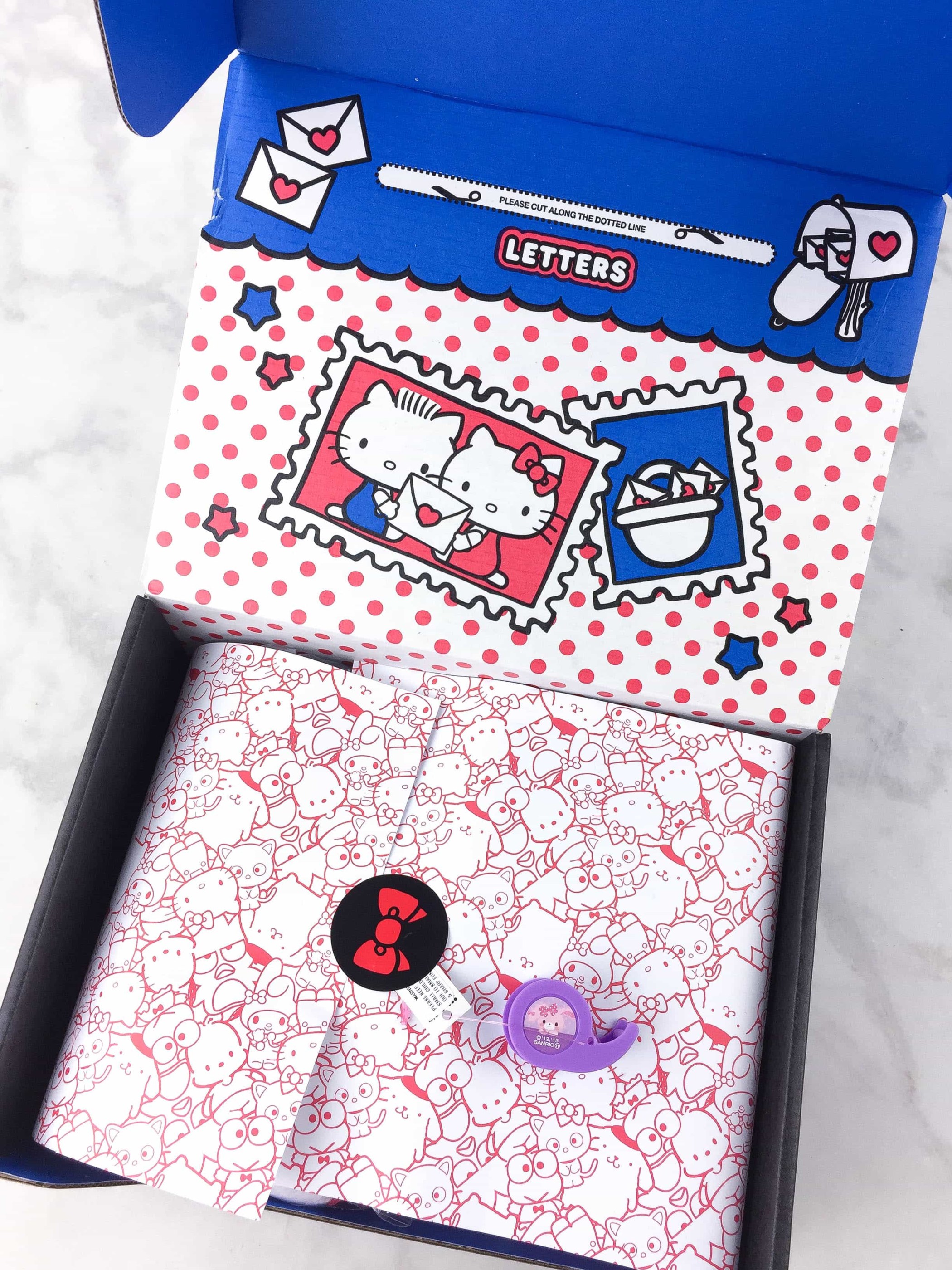 Sanrio Small Gift Crate Spring 2017 Subscription Box Review - Hello ...
