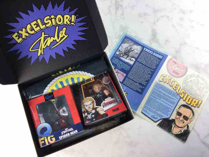 The Stan Lee Box February 2017 Subscription Box Review - hello subscription