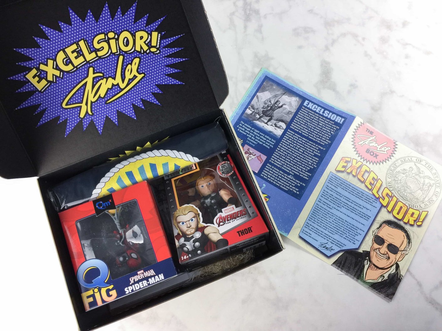The Stan Lee Box February 2017 Subscription Box Review - Hello Subscription