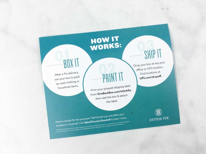 April 2017 Stitch Fix Review - Hello Subscription