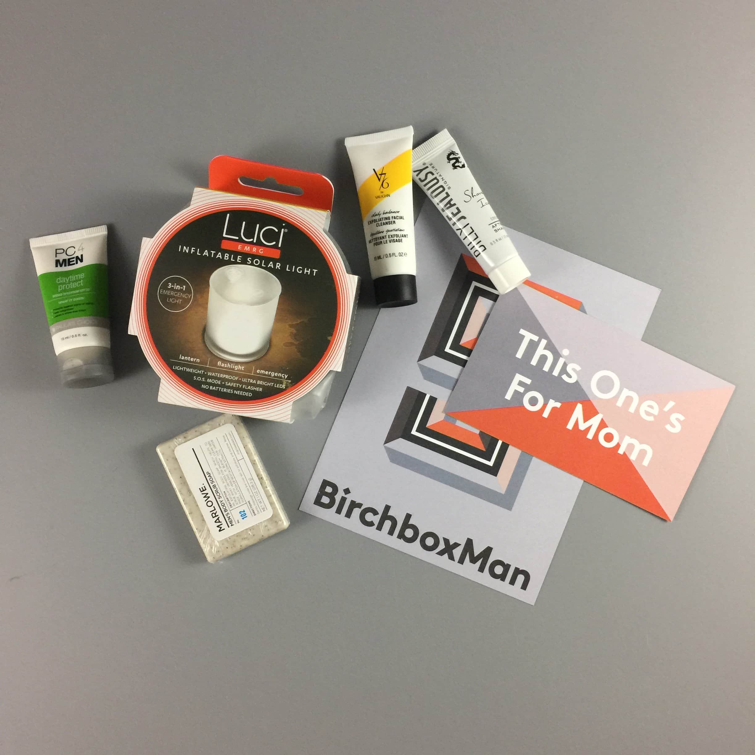 Birchbox Man May 2017 Subscription Box Review - Hello Subscription