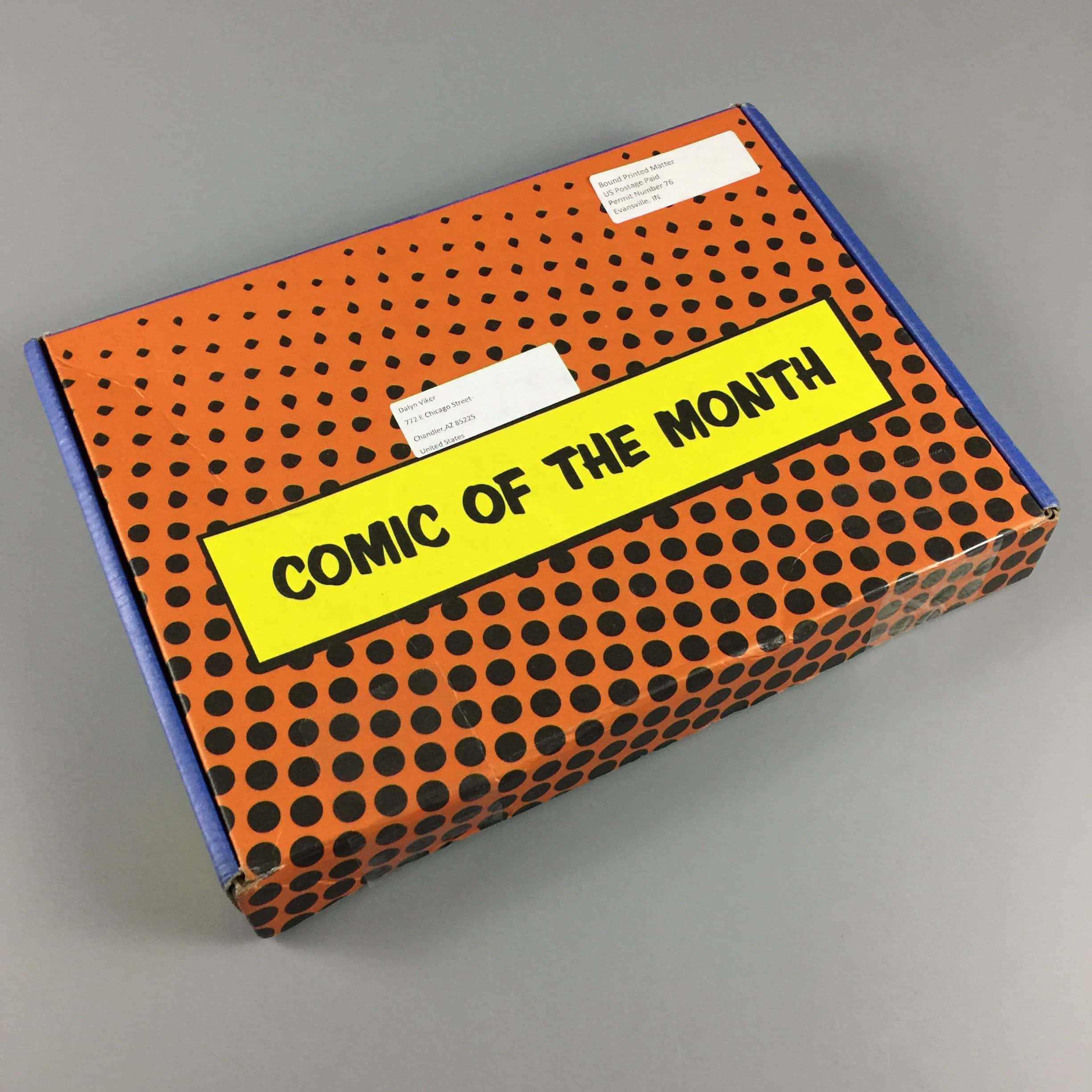 Comic of the Month Club April 2017 - Hello Subscription