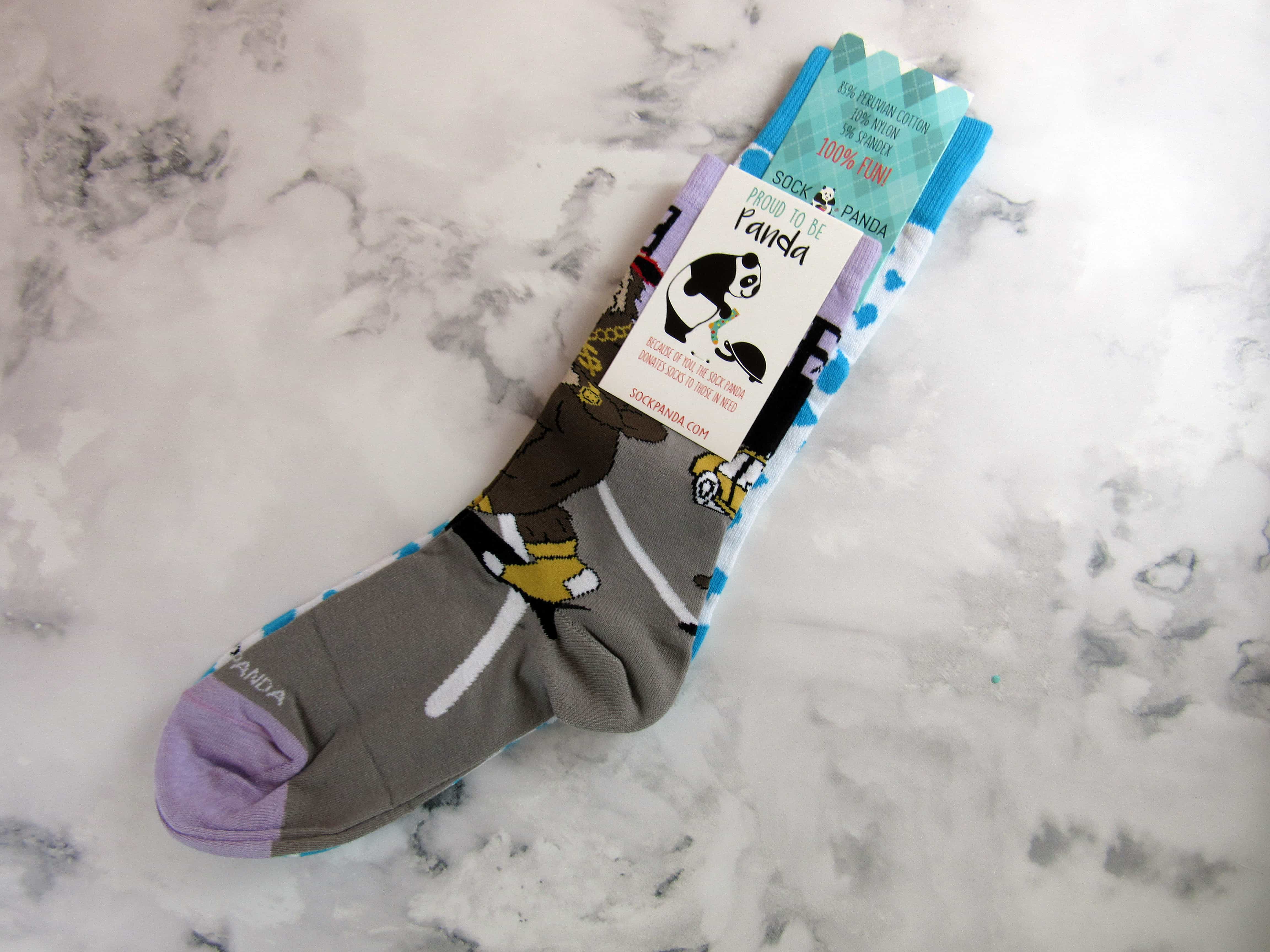 Sock Panda Sock March 2017 Subscription Review + Coupon - Hello ...
