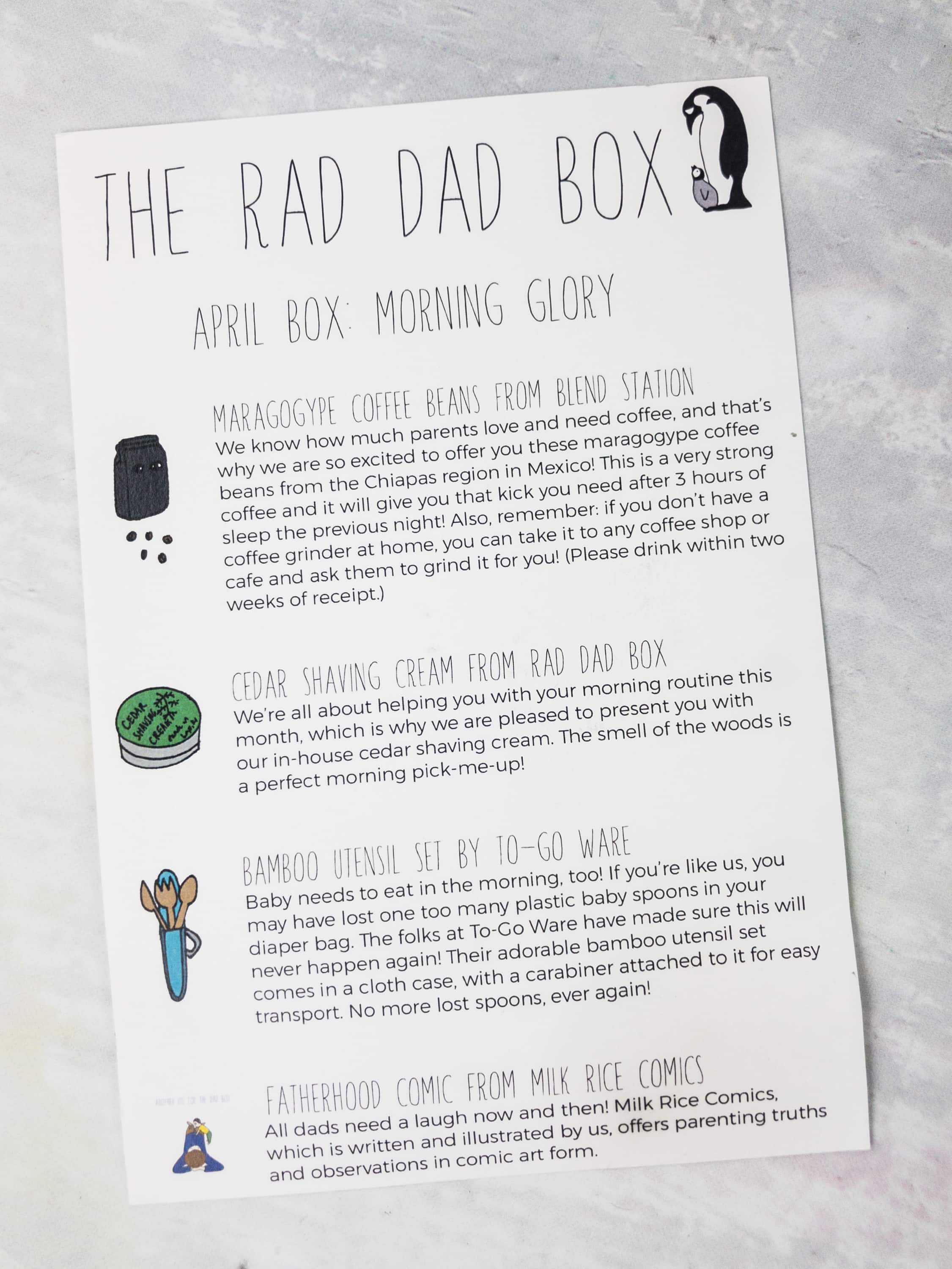 The Rad Dad Box April 2017 Subscription Box Review + Coupon! - Hello ...