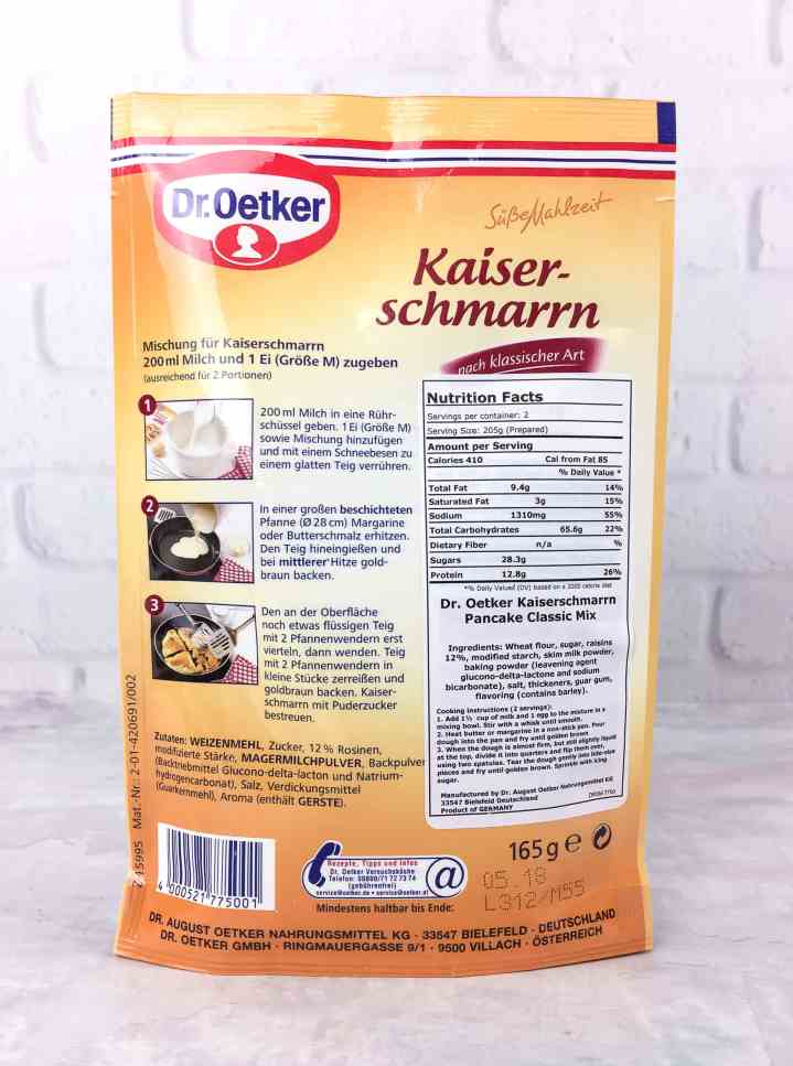 German Food Box April 2017 Subscription Box Review + Coupon - hello ...