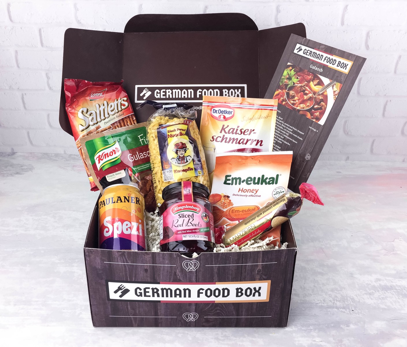 German Food Box April 2017 Subscription Box Review + Coupon - Hello ...