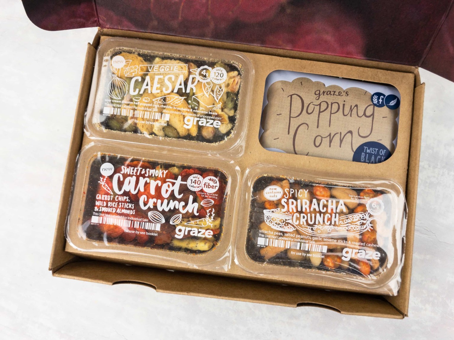 Graze Savory Box Review & Free Box Coupon - April 2017 - Hello Subscription