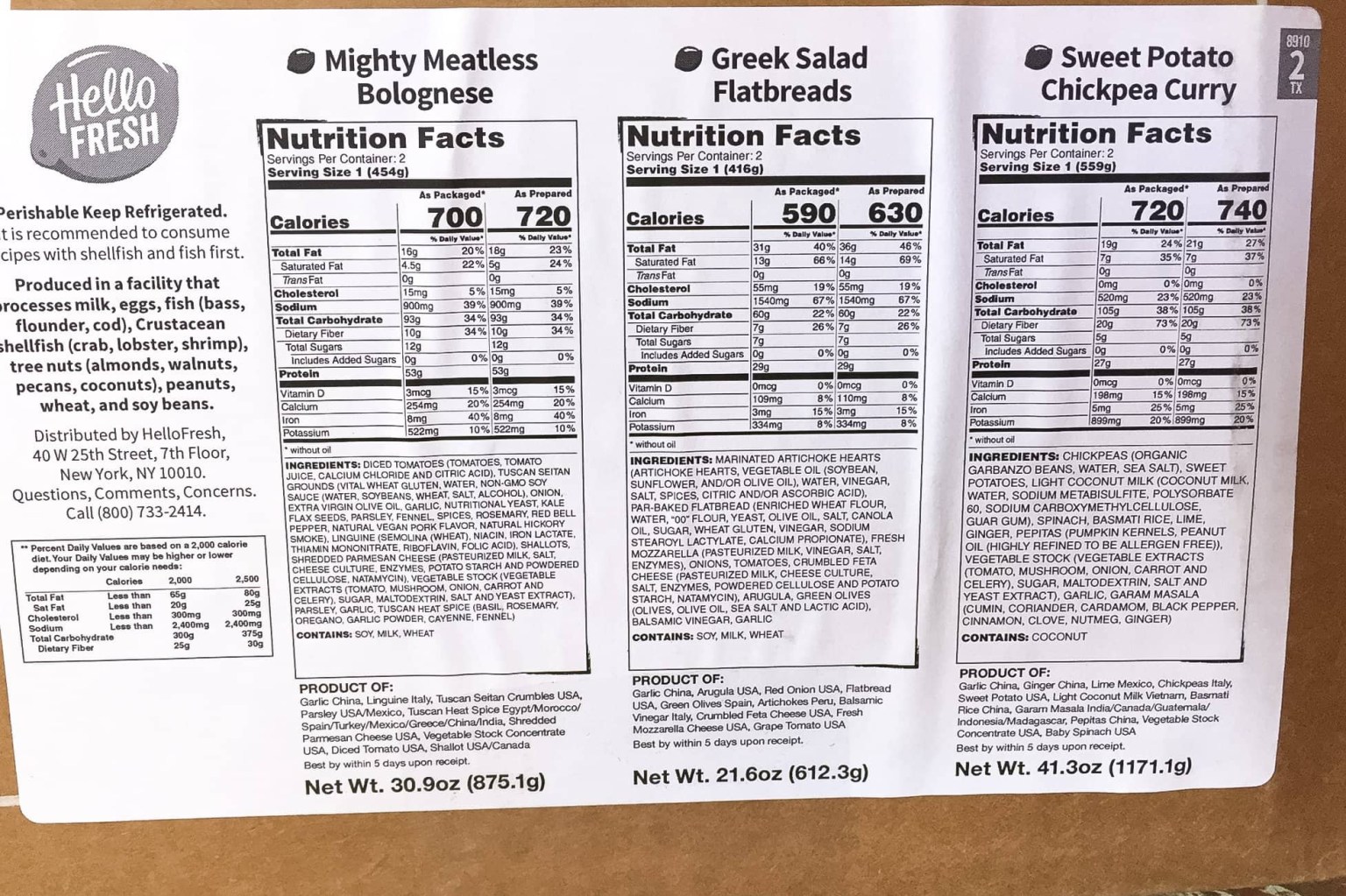 Hello Fresh Subscription Box Review + Coupon - April 2017 - Hello ...