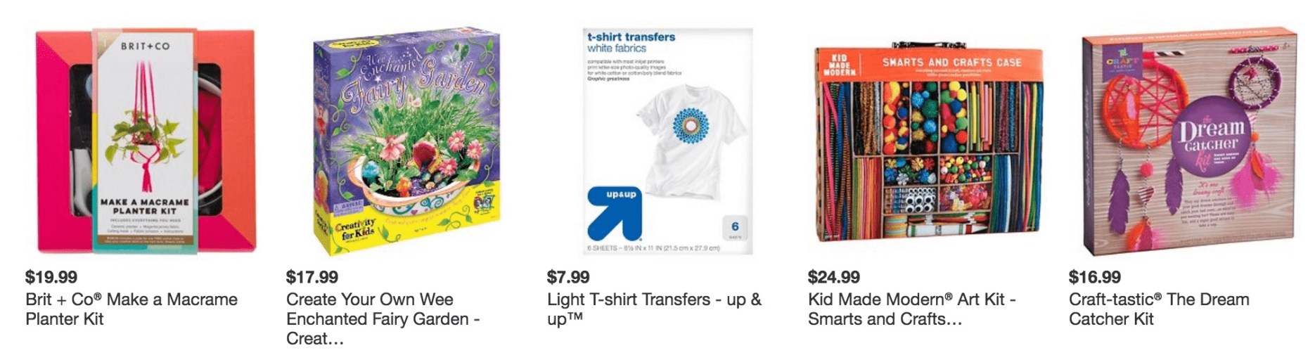 Target Art & Craft Kit April 2017 Review - hello subscription