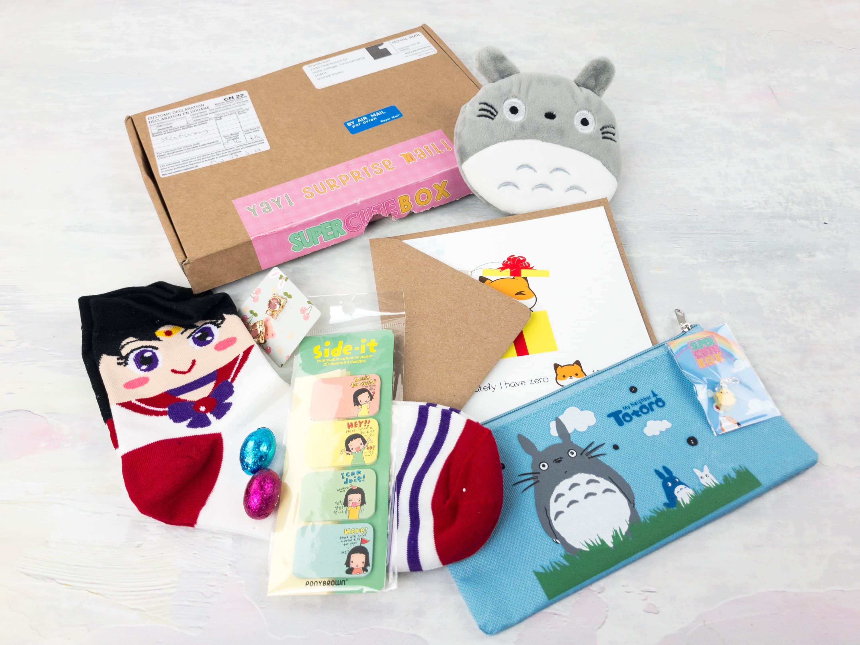 Super Cute Box April 2017 Subscription Box Review - Hello Subscription