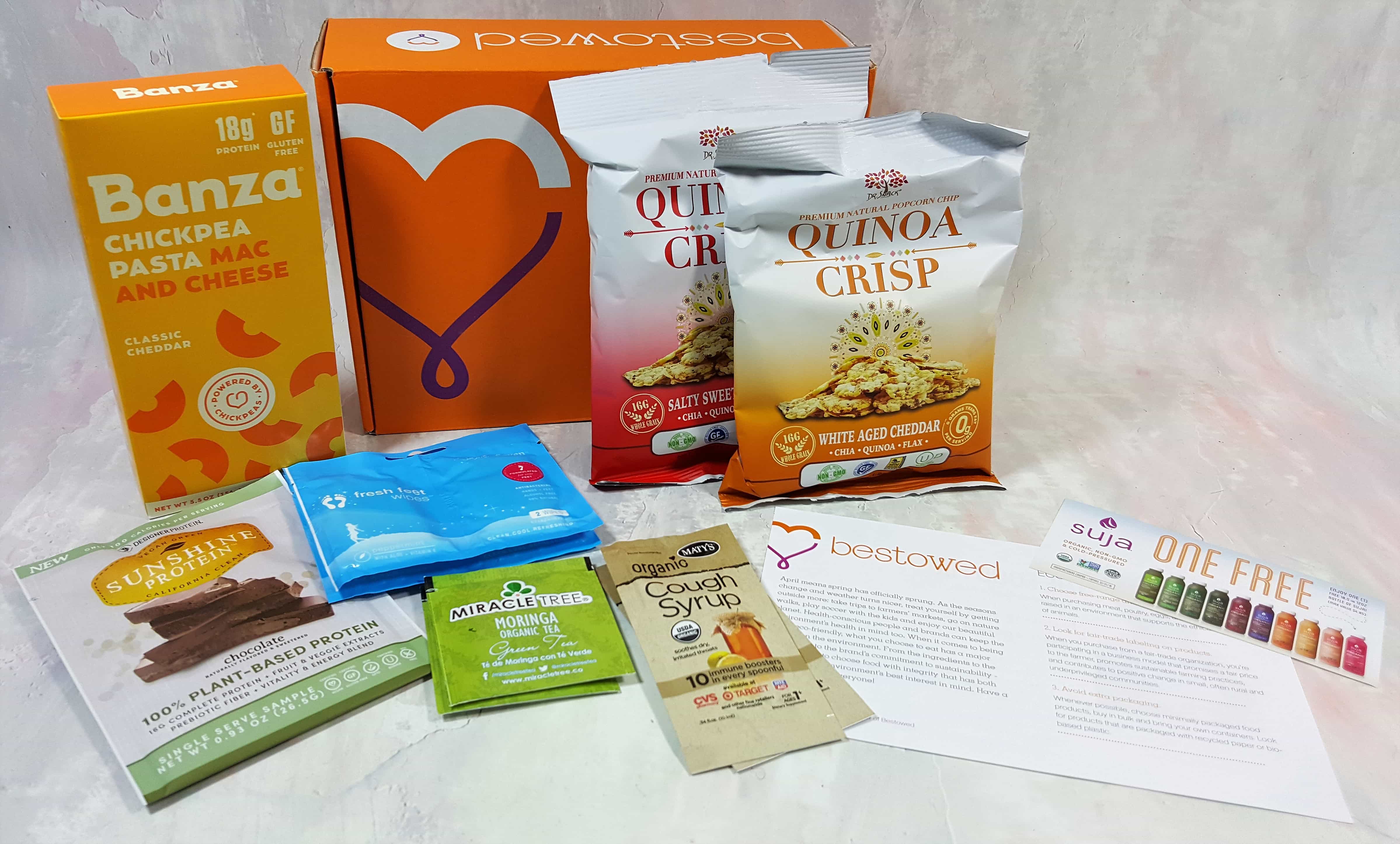 Bestowed Subscription Box Review + 50% Off Coupon - April 2017 - Hello ...