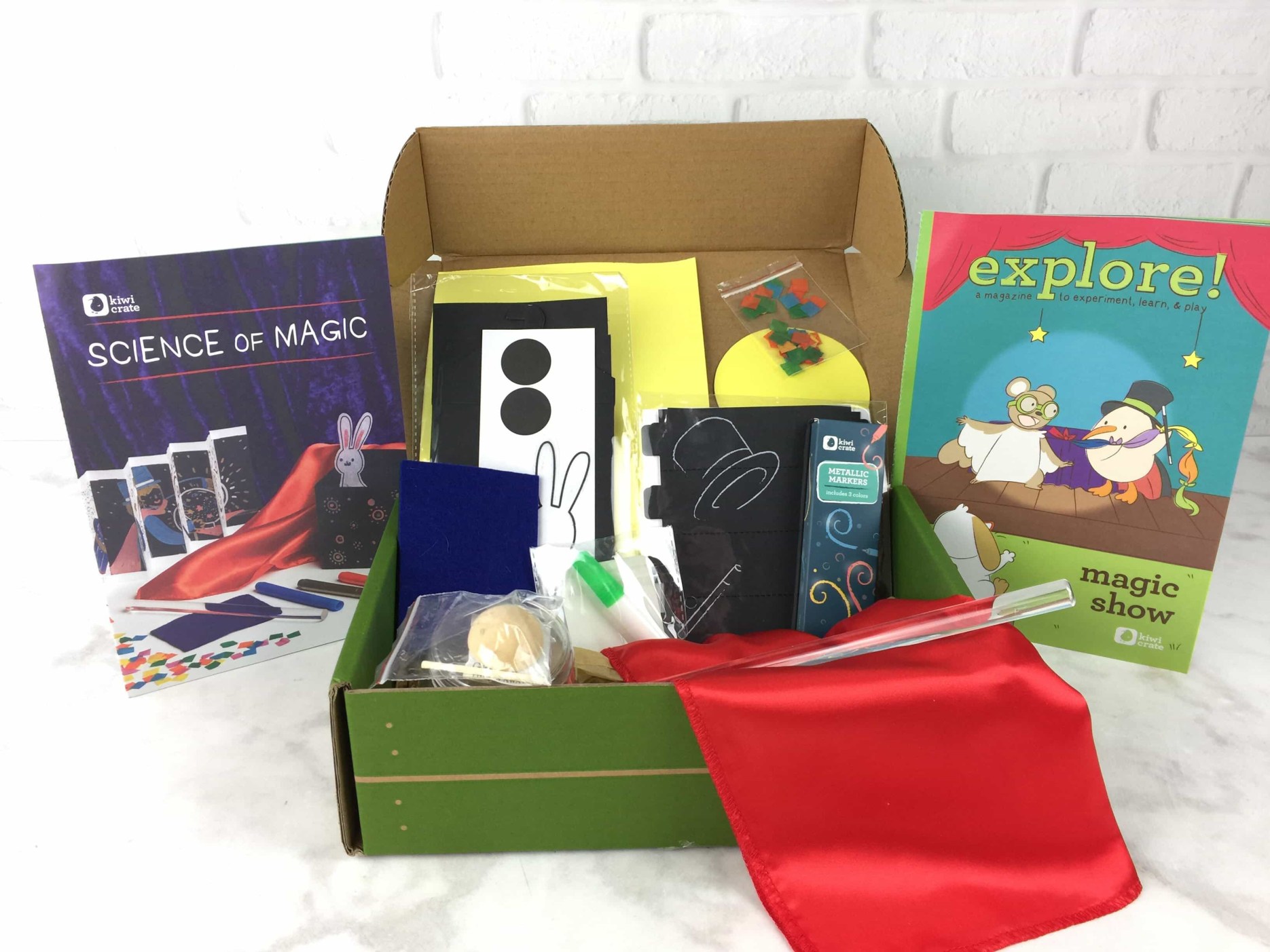 Kiwi Crate Review & Coupon - Magic Show Box - Hello Subscription