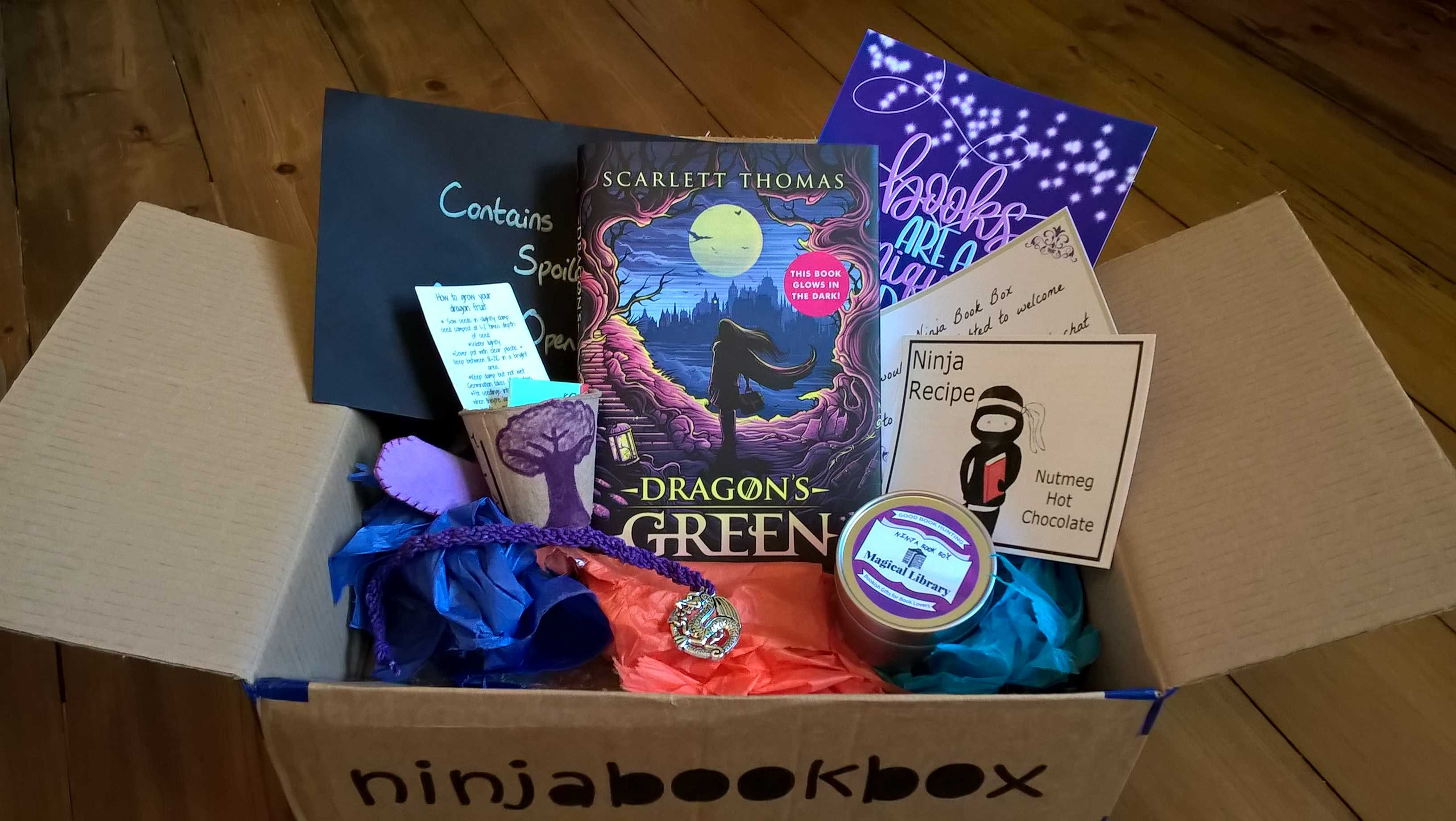 Ninja Book Box Subscription Box Review + Coupon - May 2017 - Hello ...