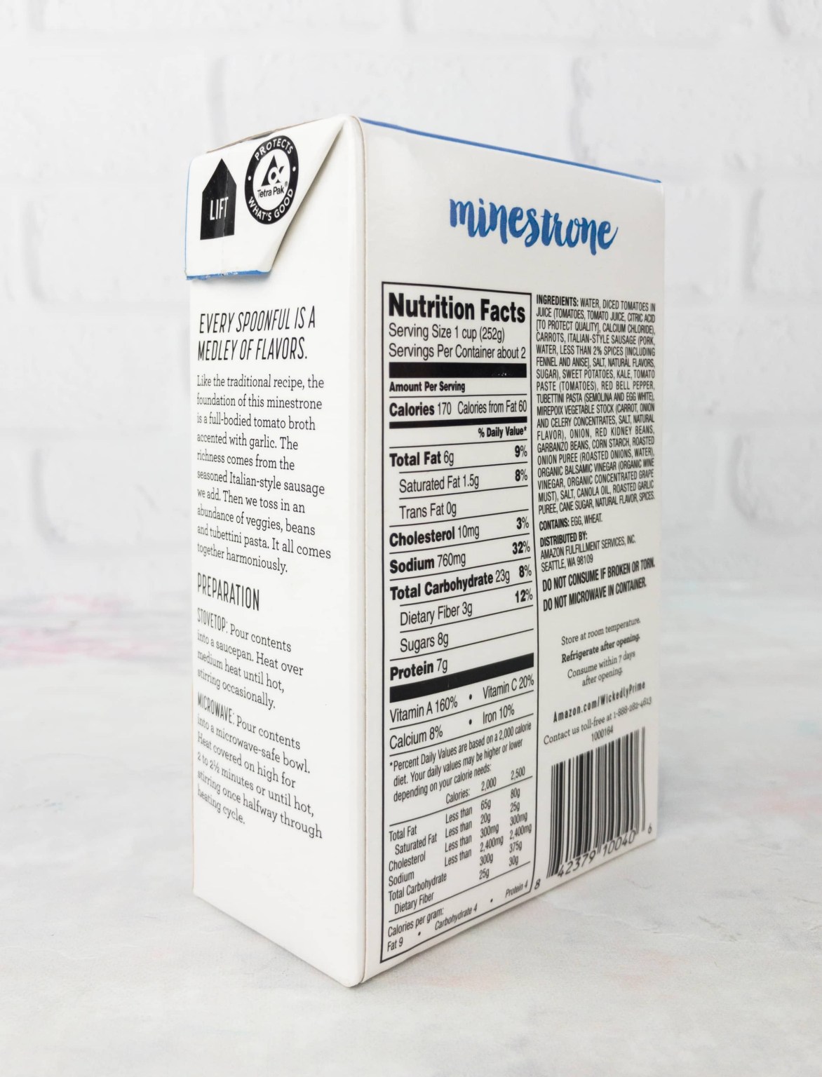 Wickedly Prime Review - Amazon Prime Soups - Hello Subscription