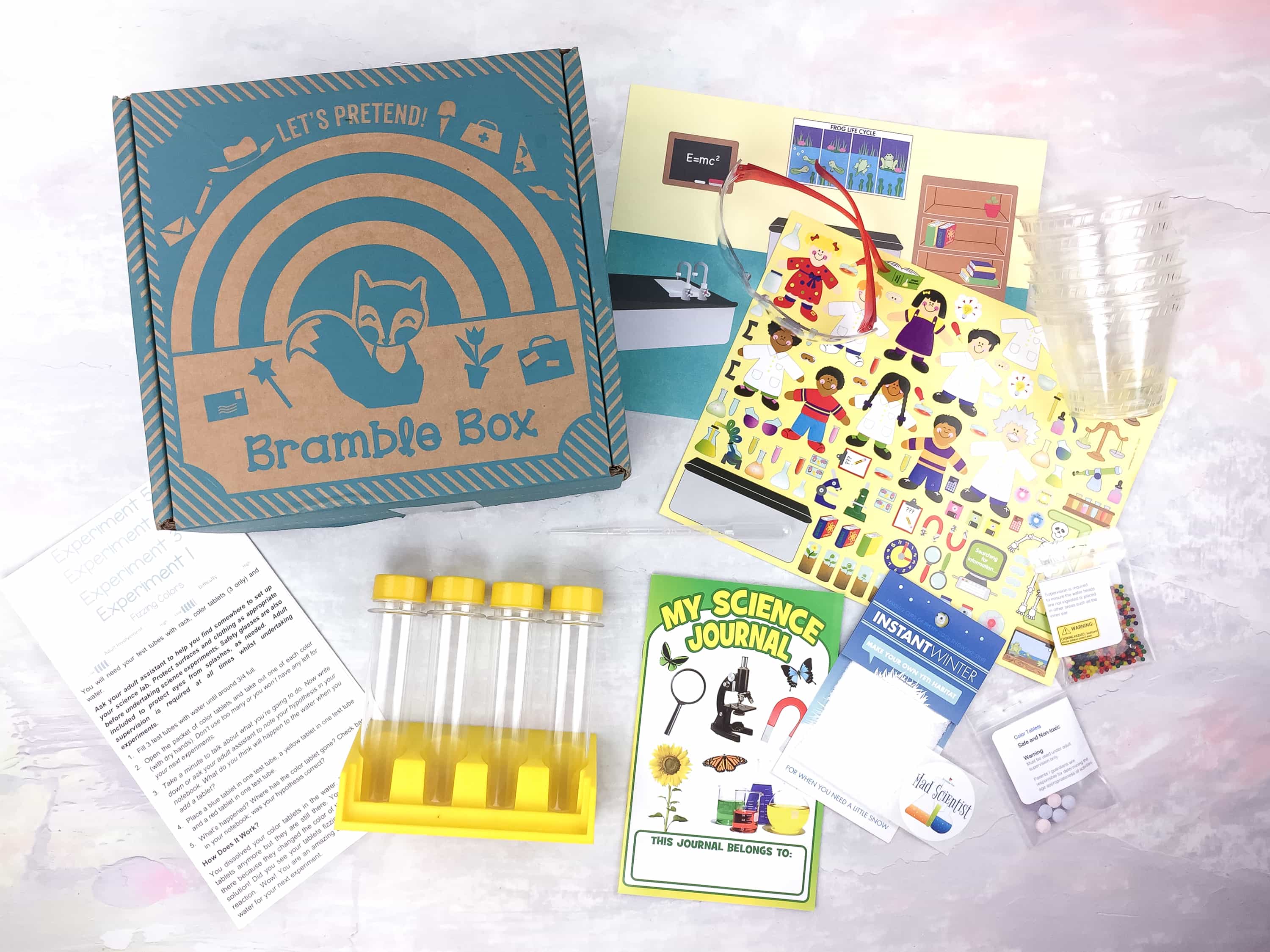Bramble Box Subscription Box Review + Coupon - Science Lab! - Hello ...