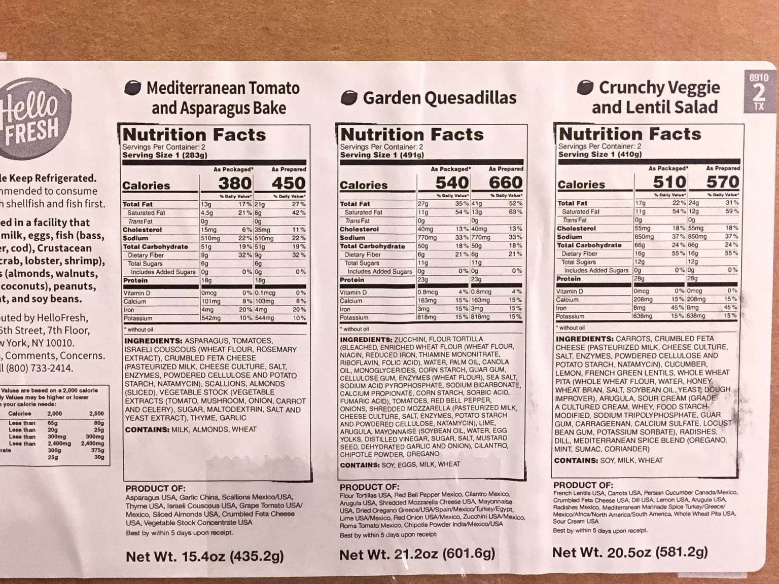 Hello Fresh Subscription Box Review + Coupon - May 2017 - Hello ...