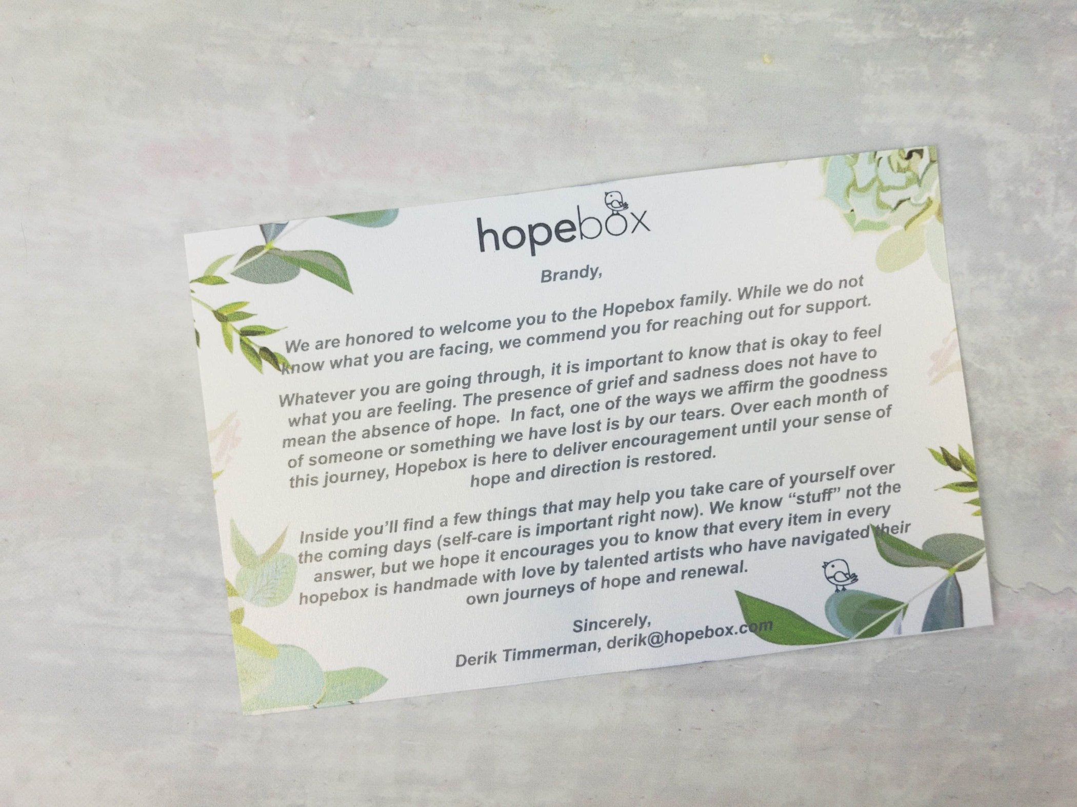 Hopebox May 2017 Subscription Box Review - Hello Subscription