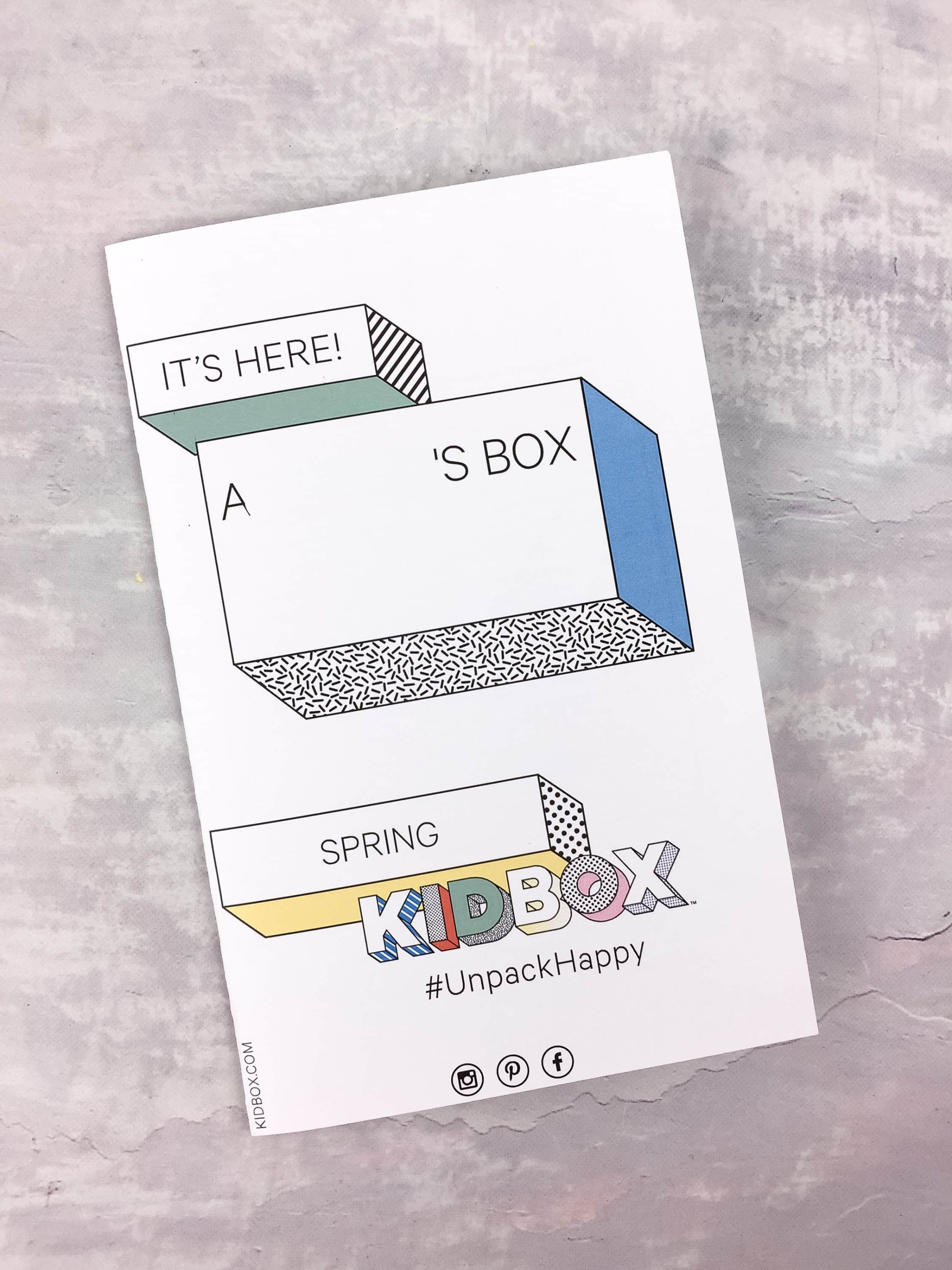 Kidbox Girls Spring 2017 Subscription Box Review - Hello Subscription