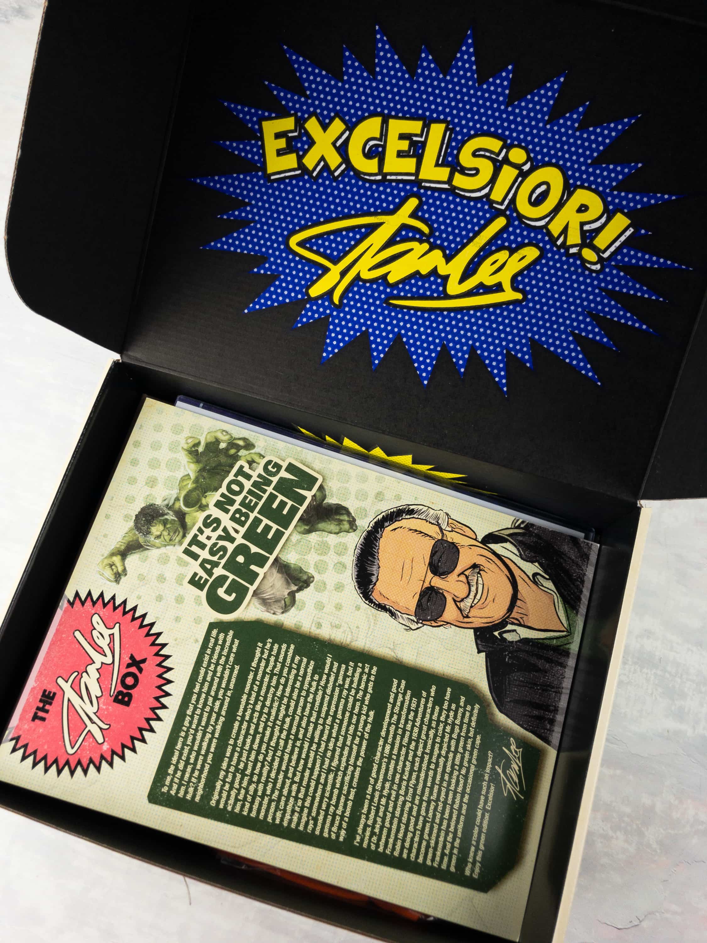 The Stan Lee Box April 2017 Subscription Box Review - Hello Subscription