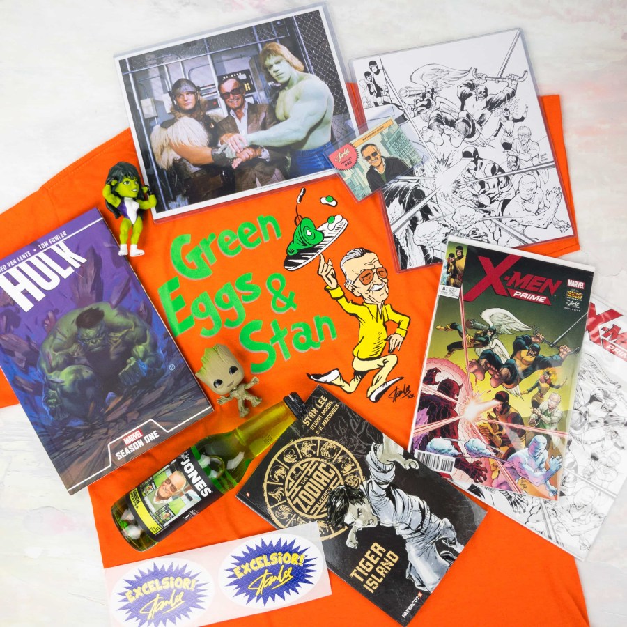 The Stan Lee Box April 2017 Subscription Box Review - Hello Subscription
