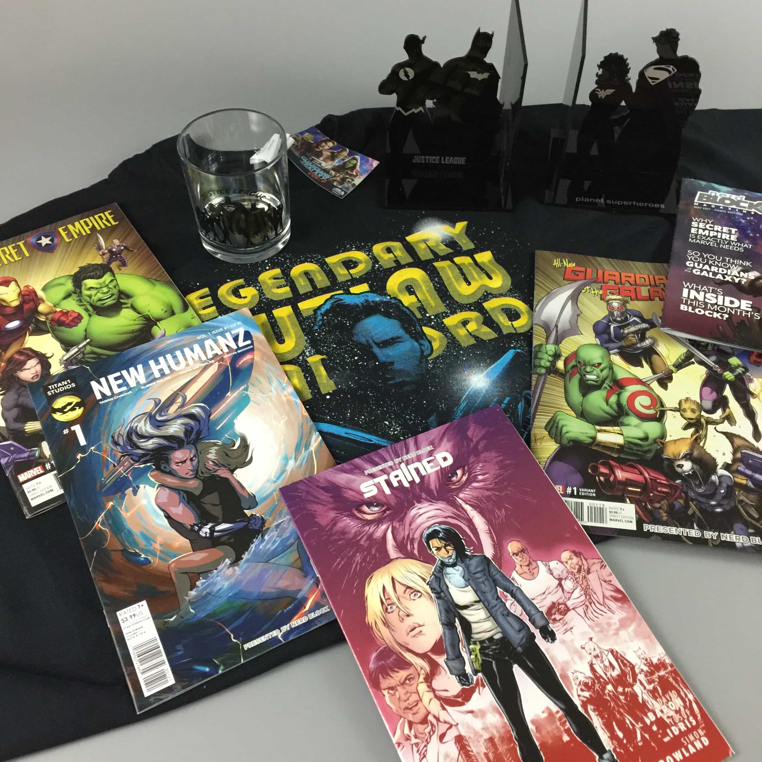 Comic Block Subscription Box Review & Coupon - May 2017 - Hello ...
