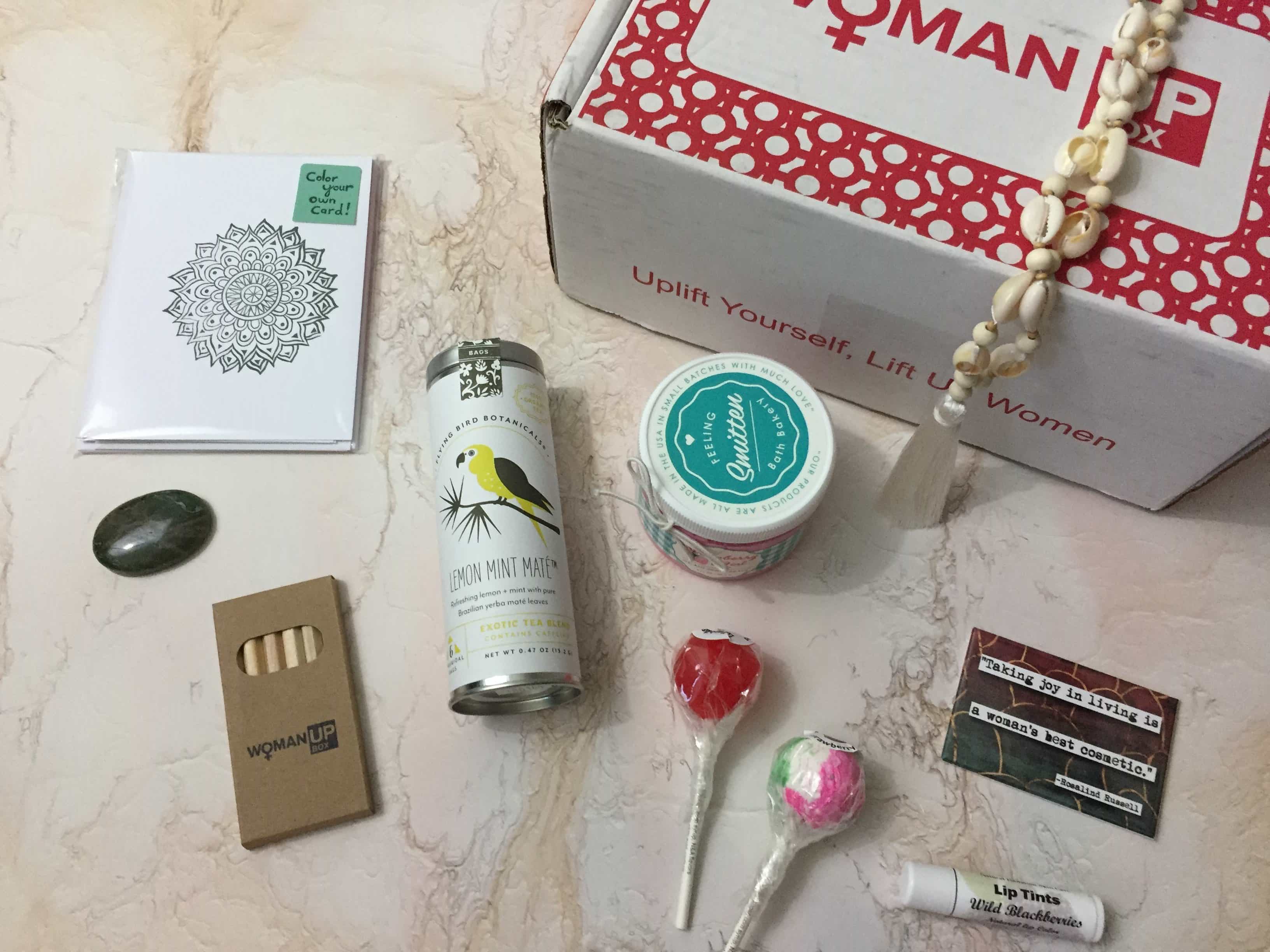 Woman Up Box June 2017 Subscription Box Review + Coupon! - Hello ...