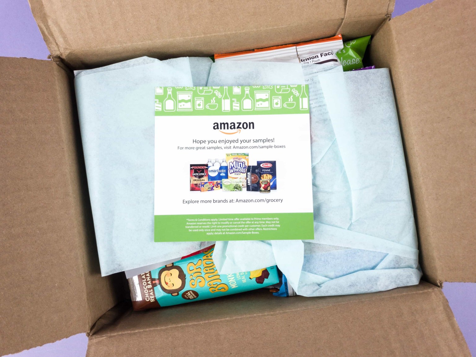 Amazon Prime Sample Box Review - Children’s Snack Box - Hello Subscription