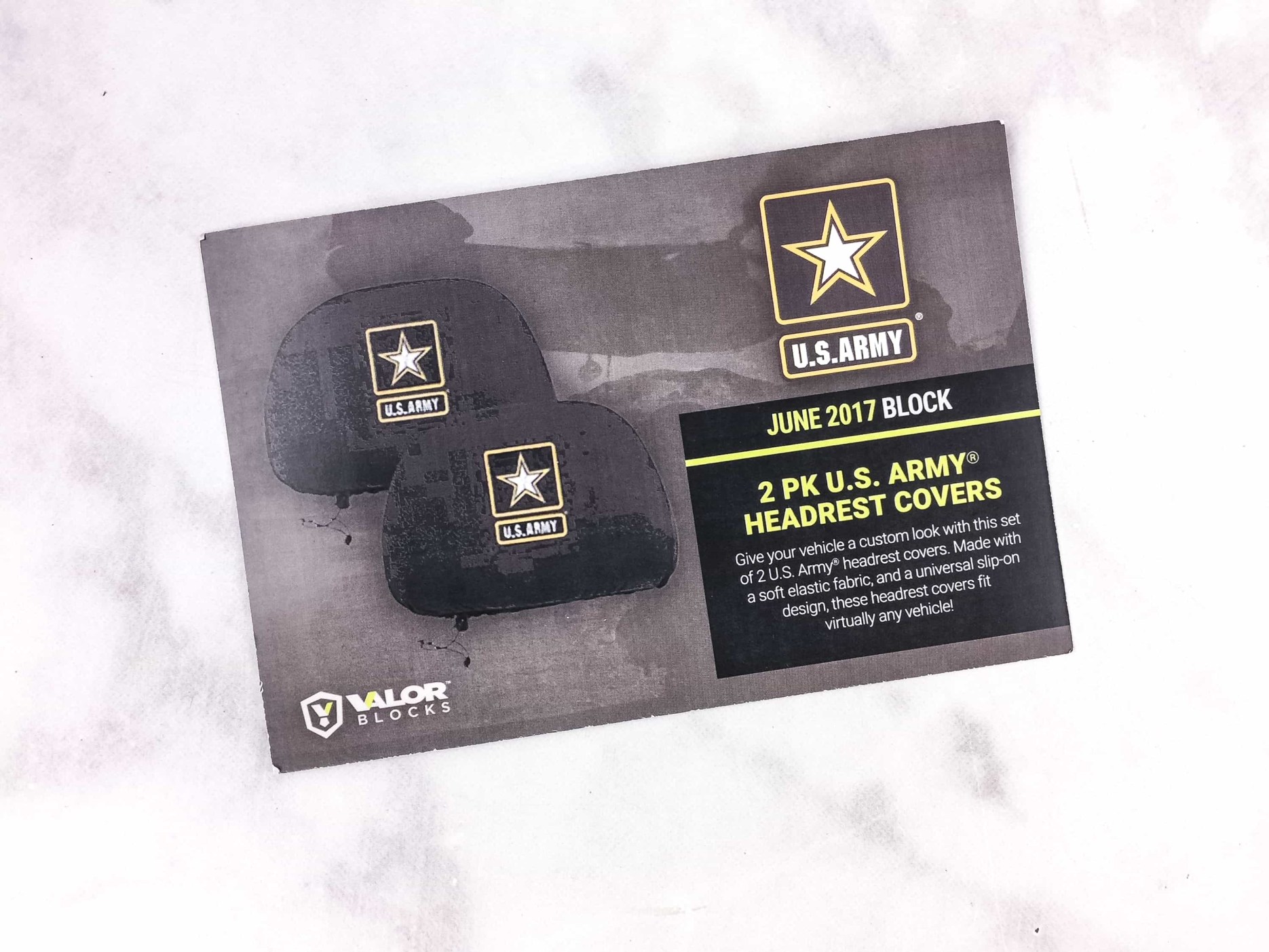 Valor Blocks June 2017 Subscription Box Review - US Army Block - Hello ...