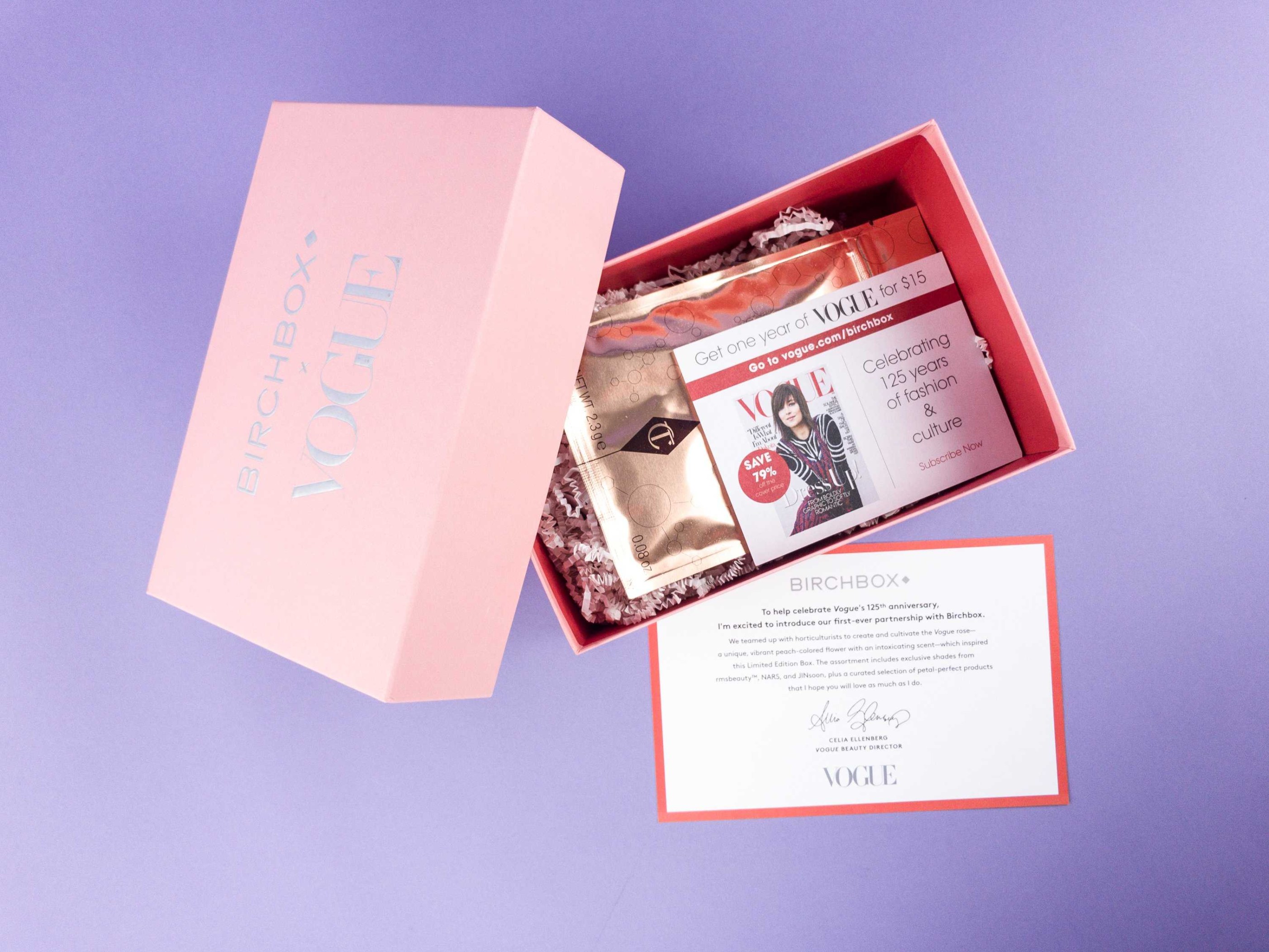 Birchbox Limited Edition Vogue Anniversary Box Review + Coupon Codes ...
