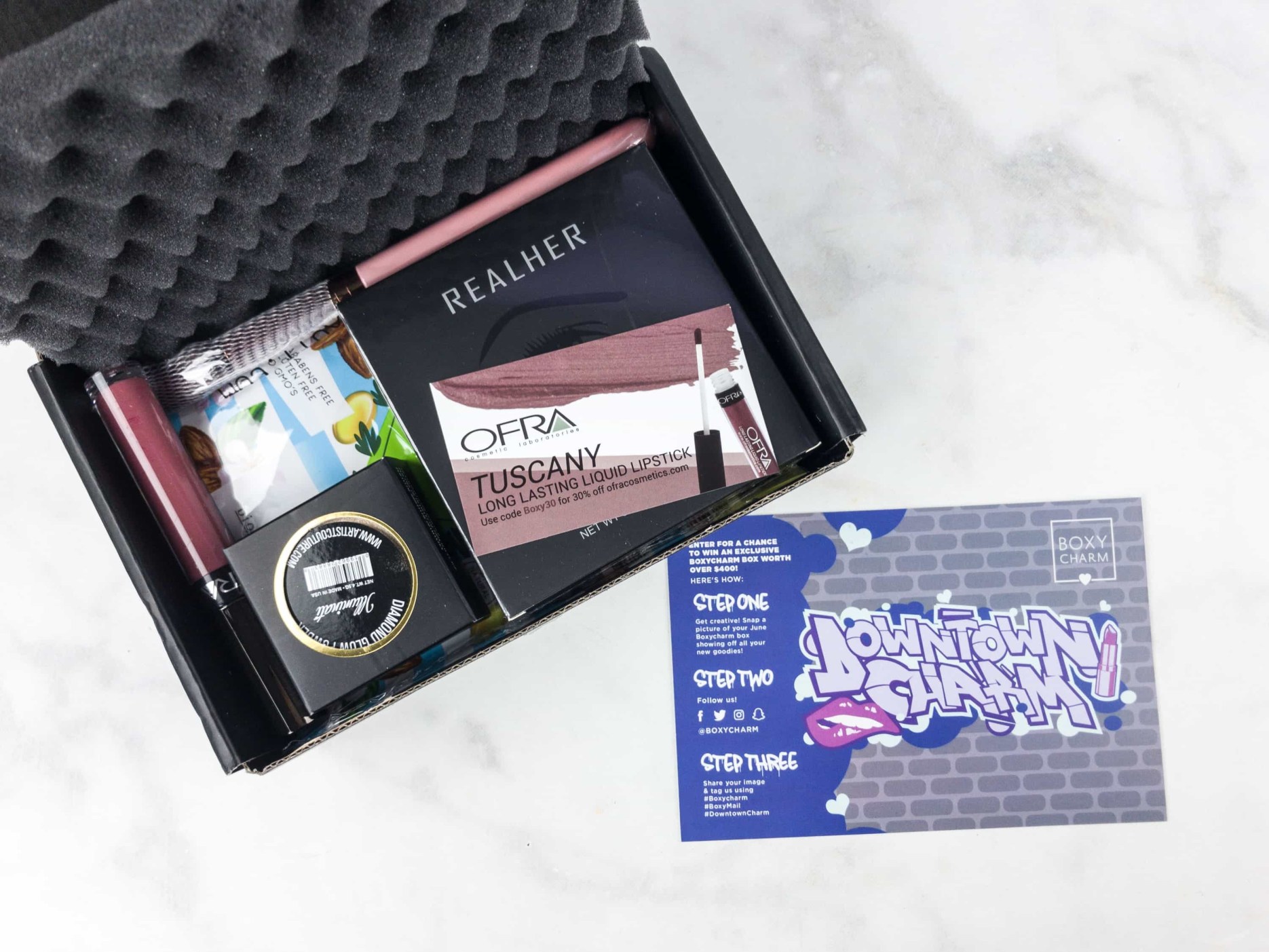 BOXYCHARM June 2017 Subscription Box Review - Hello Subscription