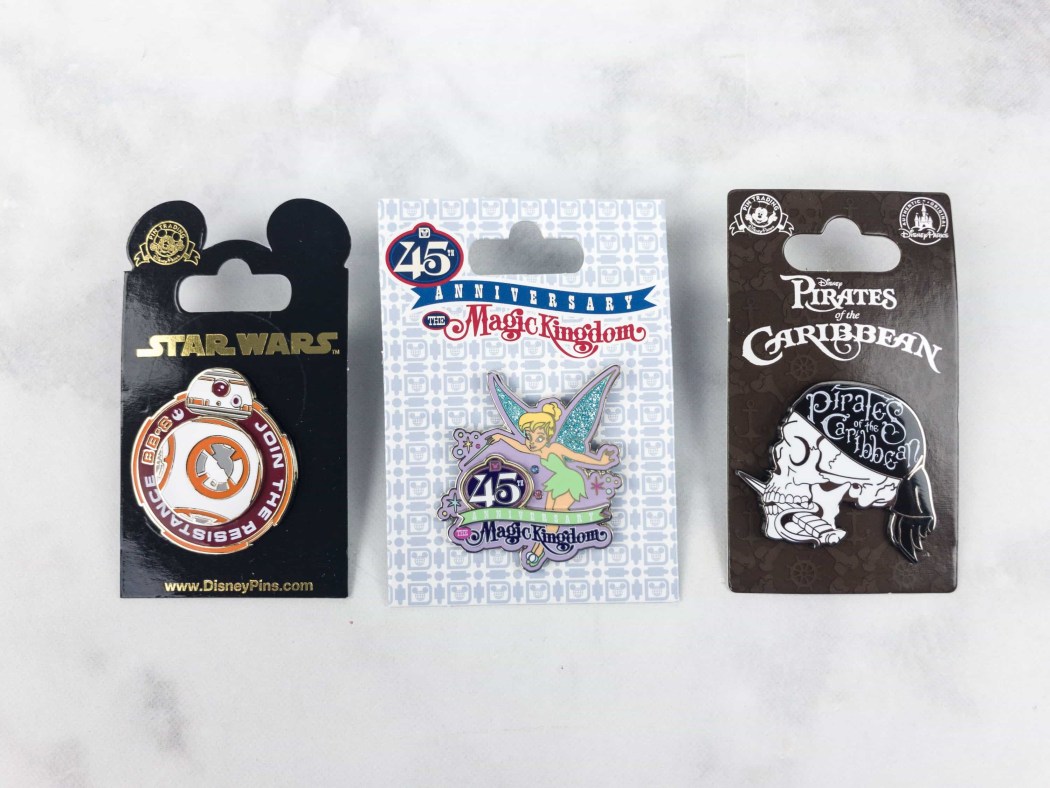 Disney Park Pack June 2017 Subscription Box Review - Pin Trading ...