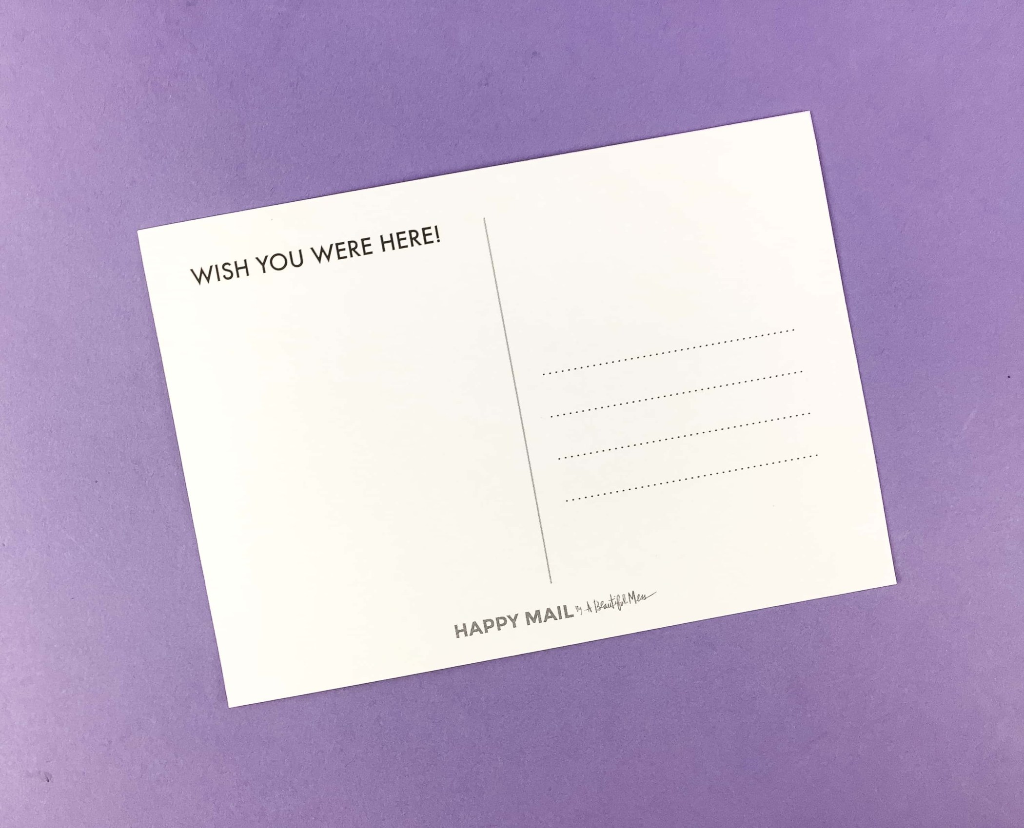 Happy Mail June 2017 Subscription Box Review - Hello Subscription