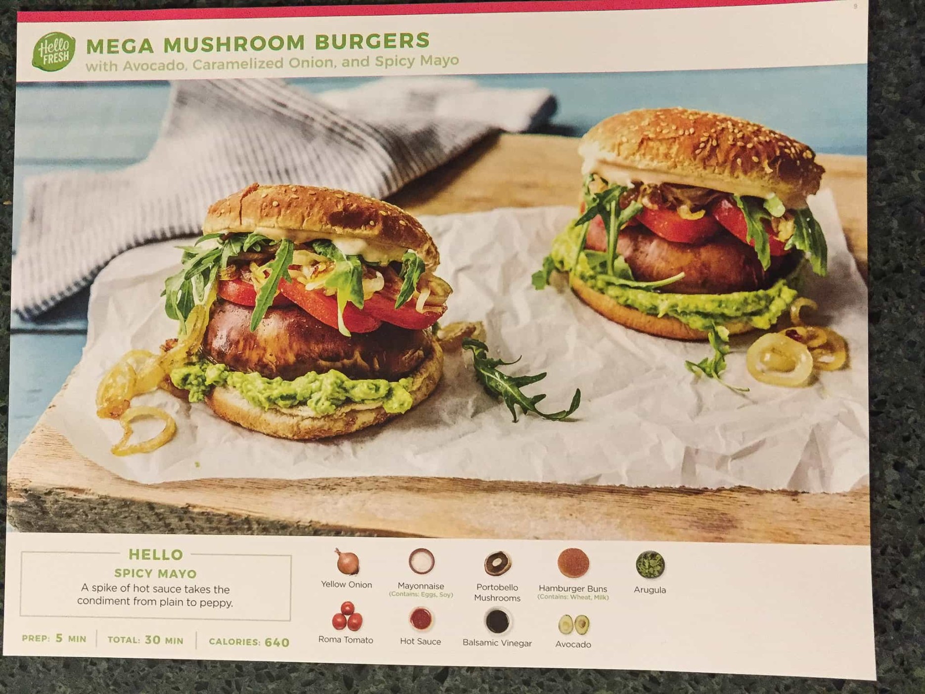 June 2017 Hello Fresh Subscription Box Review + Coupon - Vegetarian Box ...