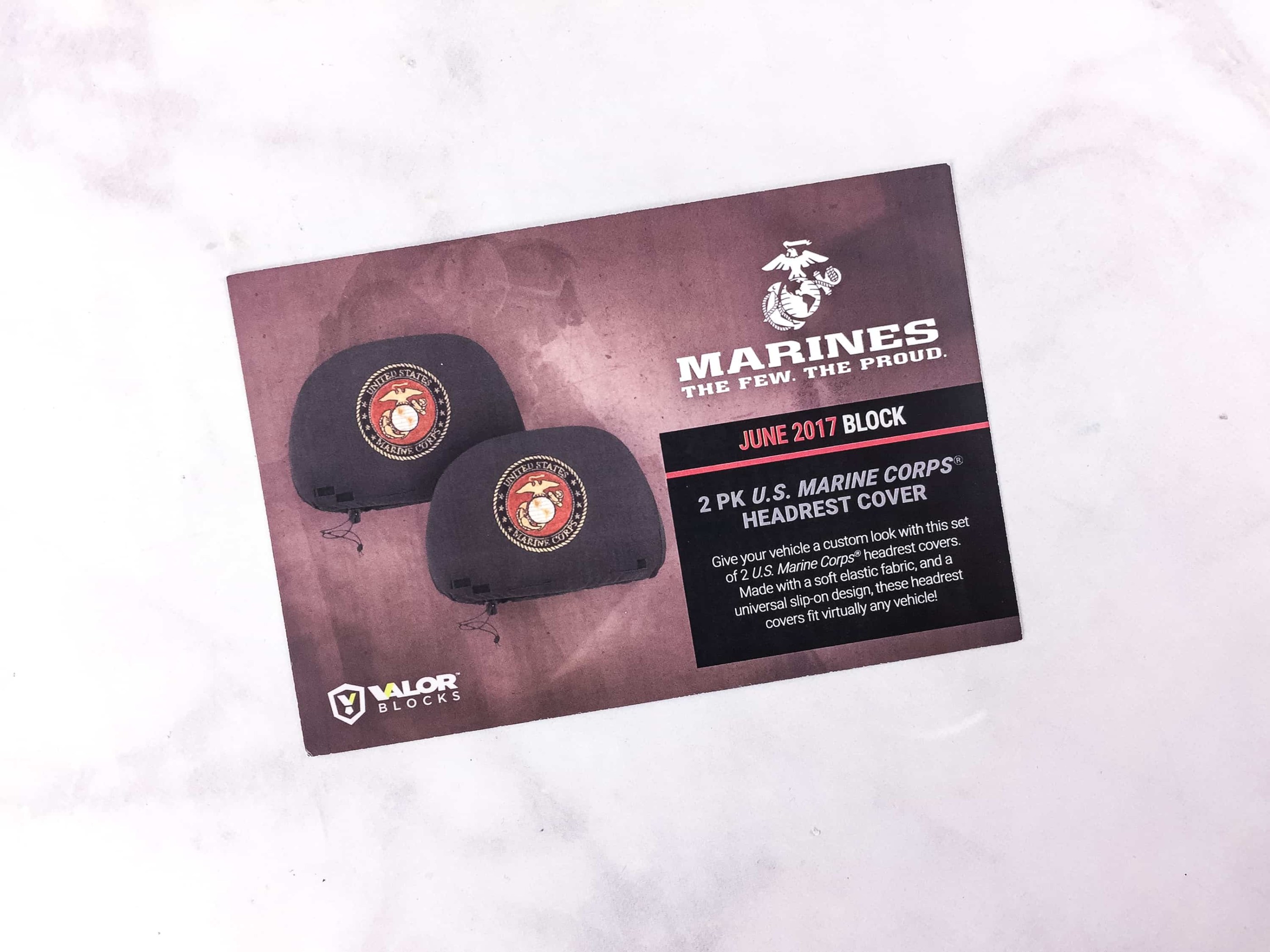 Valor Blocks June 2017 Subscription Box Review - U.S. Marine Block ...
