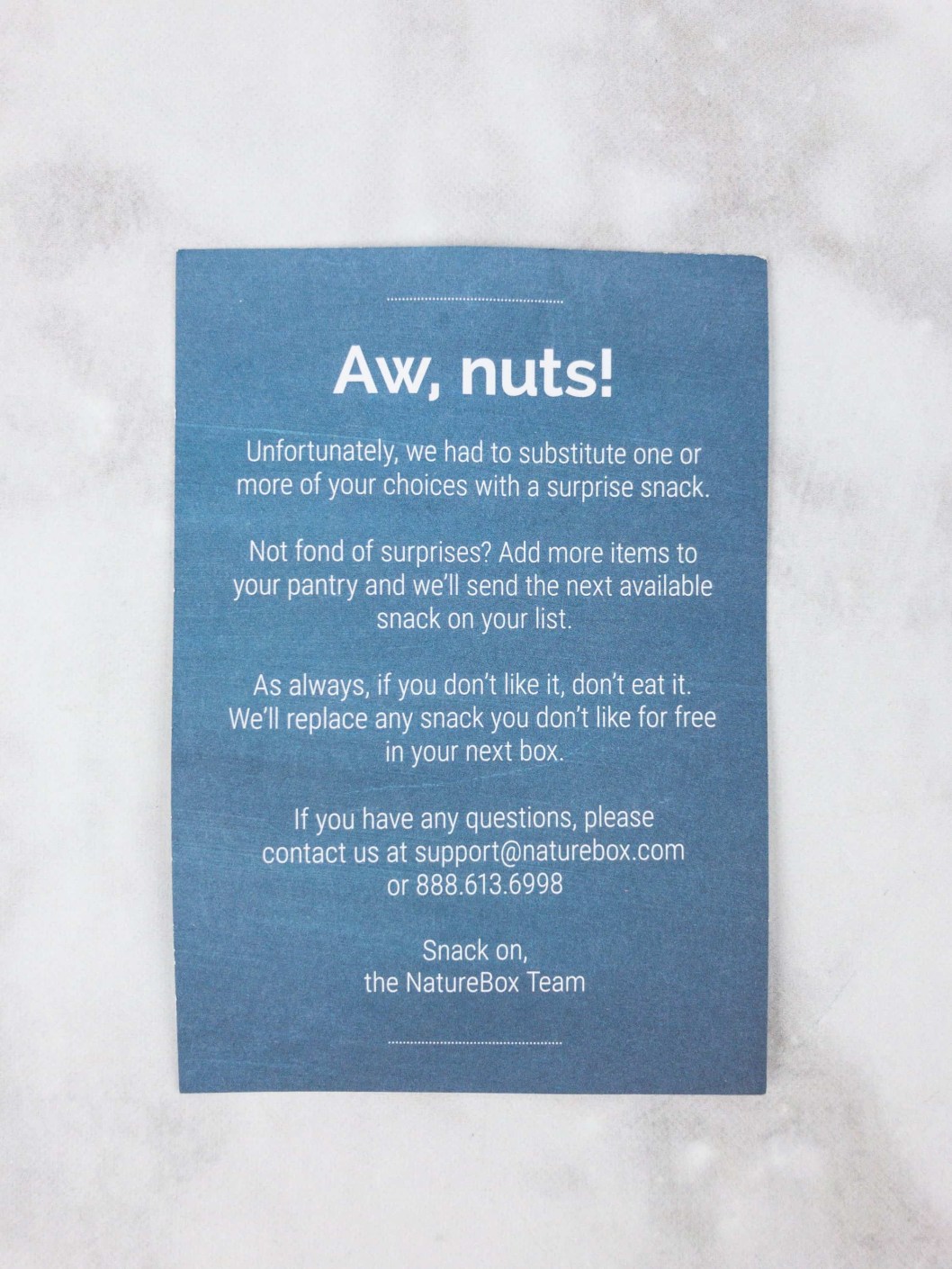 NatureBox Club Review & Coupon - June 2017 - Hello Subscription