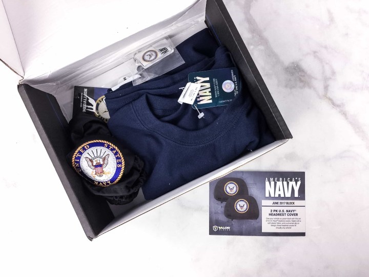 Valor Blocks June 2017 Subscription Box Review - U.S. Navy Block ...