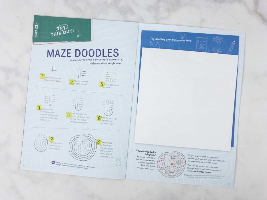 Tinker Crate June 2017 Review & Coupon - LABYRINTH - hello subscription