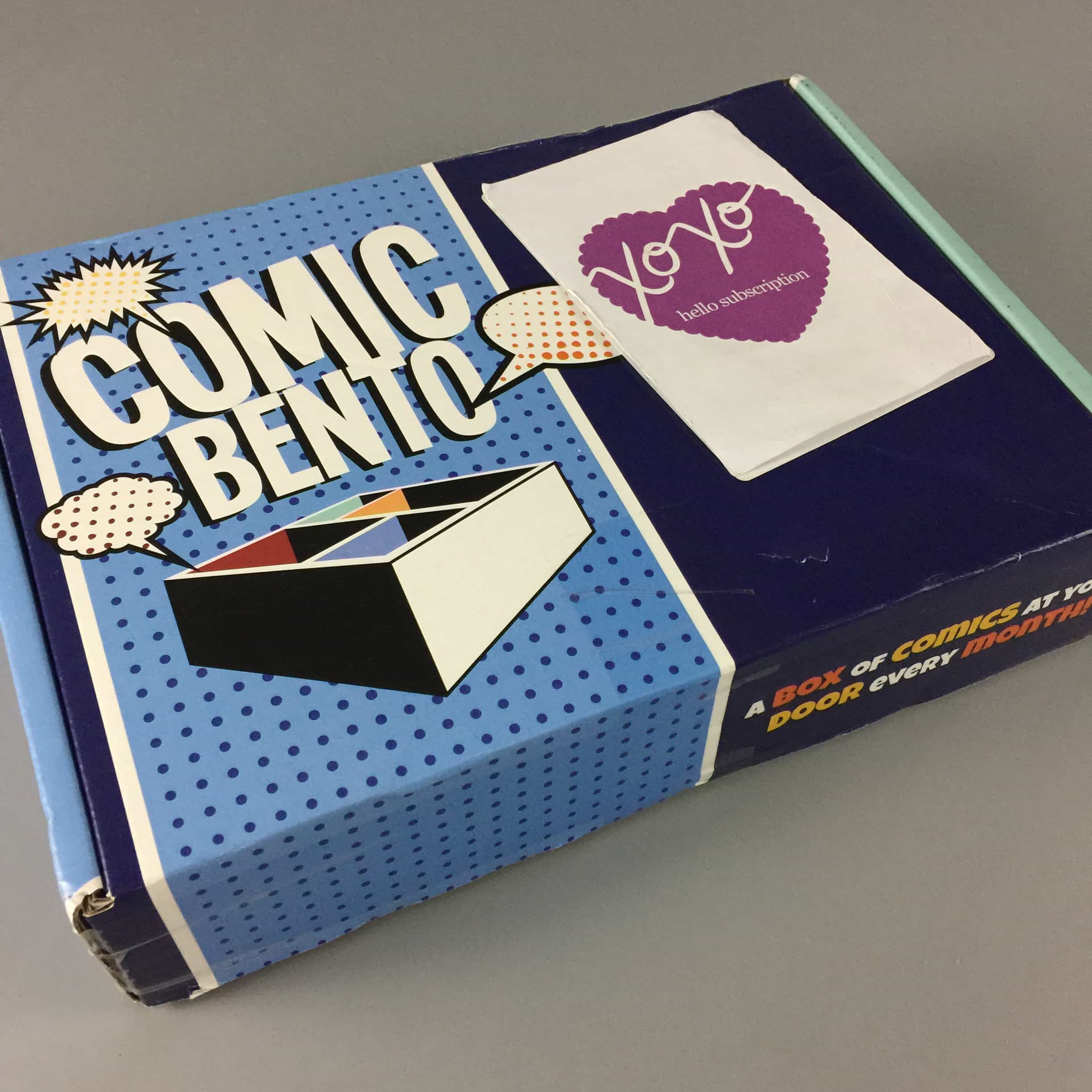 Comic Bento July 2017 Subscription Box Review & Coupon - Hello Subscription