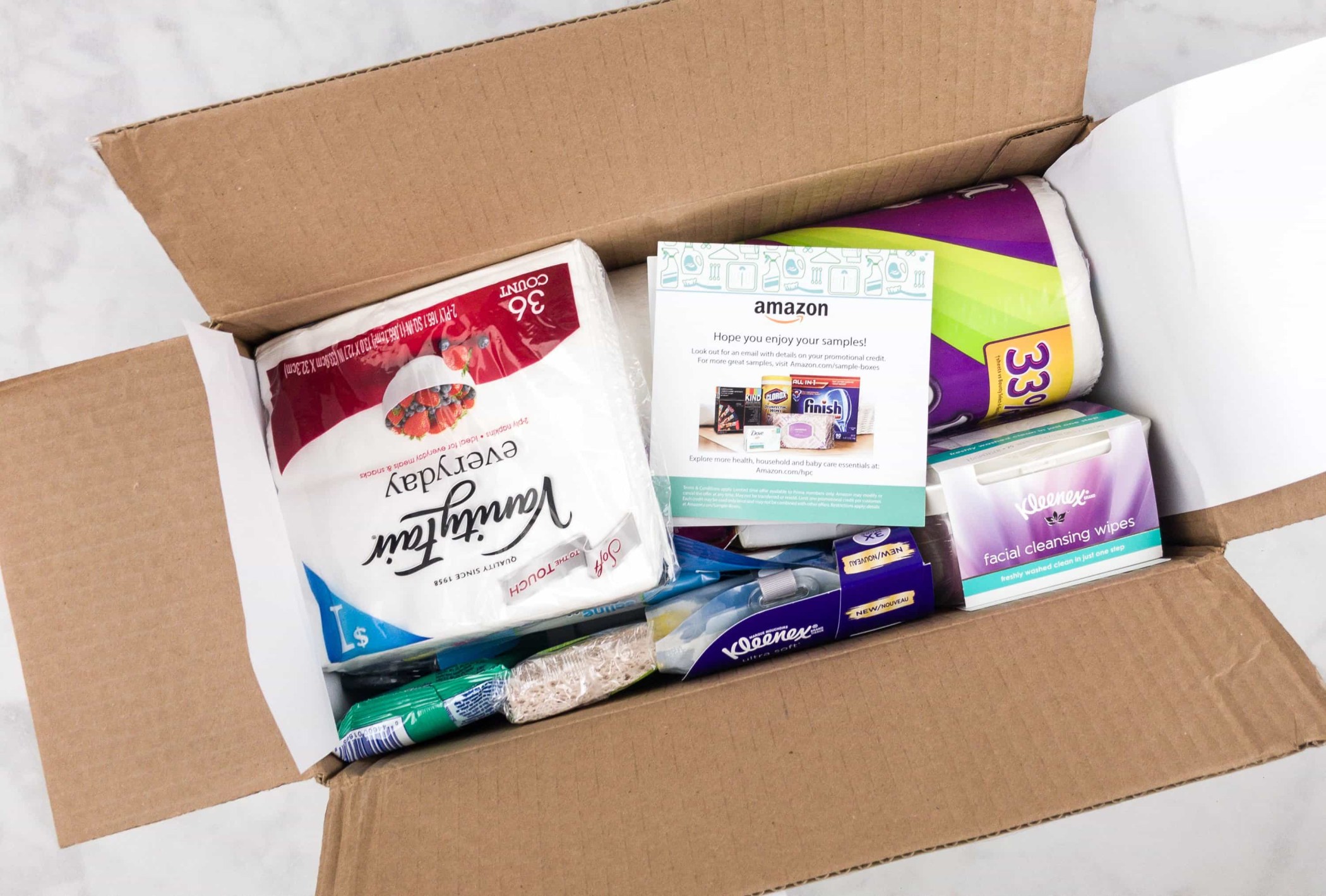 Amazon Prime Home Essentials Sample Box Review - Hello Subscription