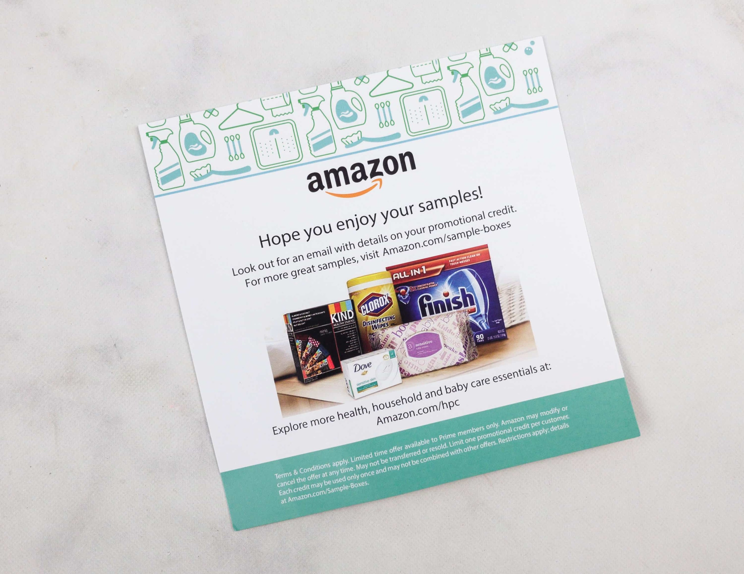 Amazon Prime Home Essentials Sample Box Review - Hello Subscription
