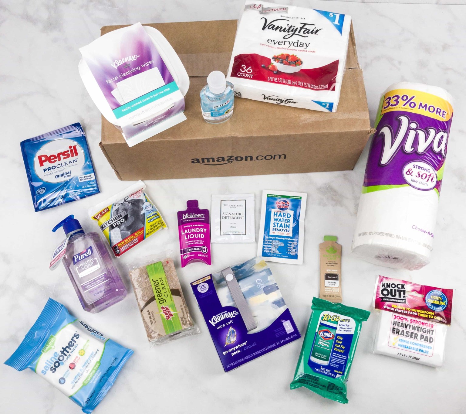 Amazon Prime Home Essentials Sample Box Review - Hello Subscription