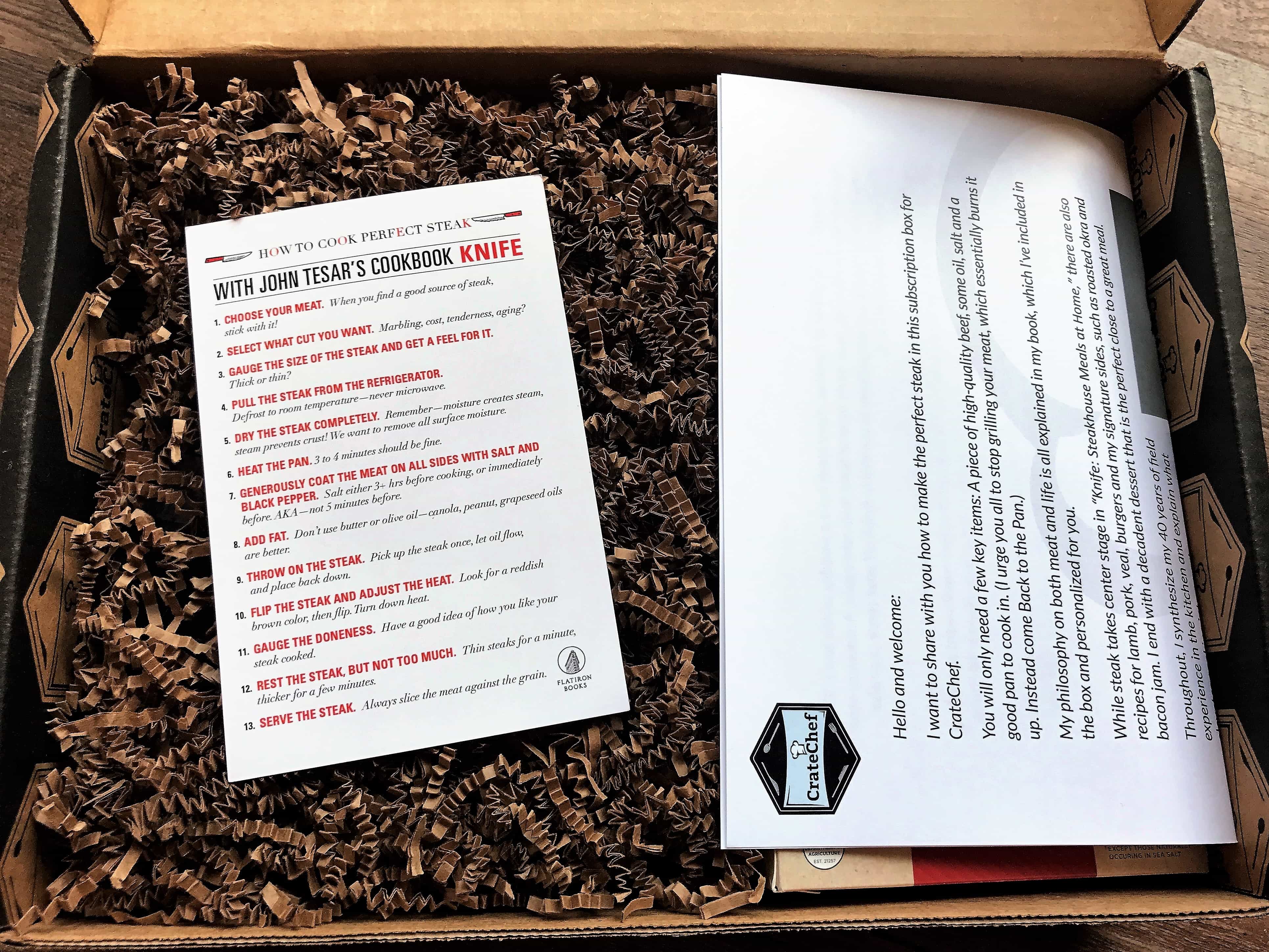 Crate Chef June-July 2017 Subscription Box Review + Coupon! - Hello ...