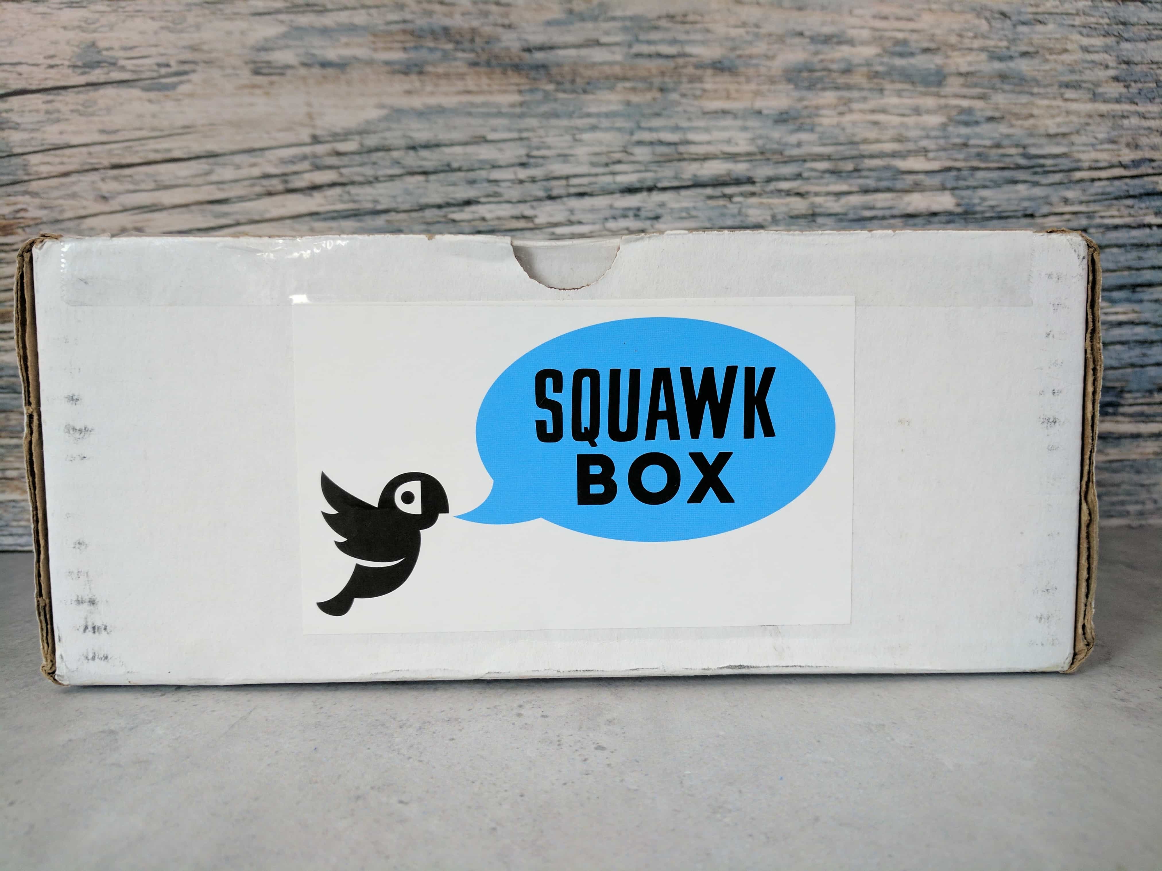 Squawk Box Subscription Box Review - July 2017 - Hello Subscription