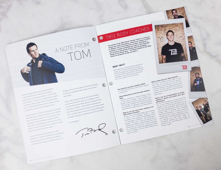 TB12 Performance Meals July 2017 Subscription Box Review - Hello ...