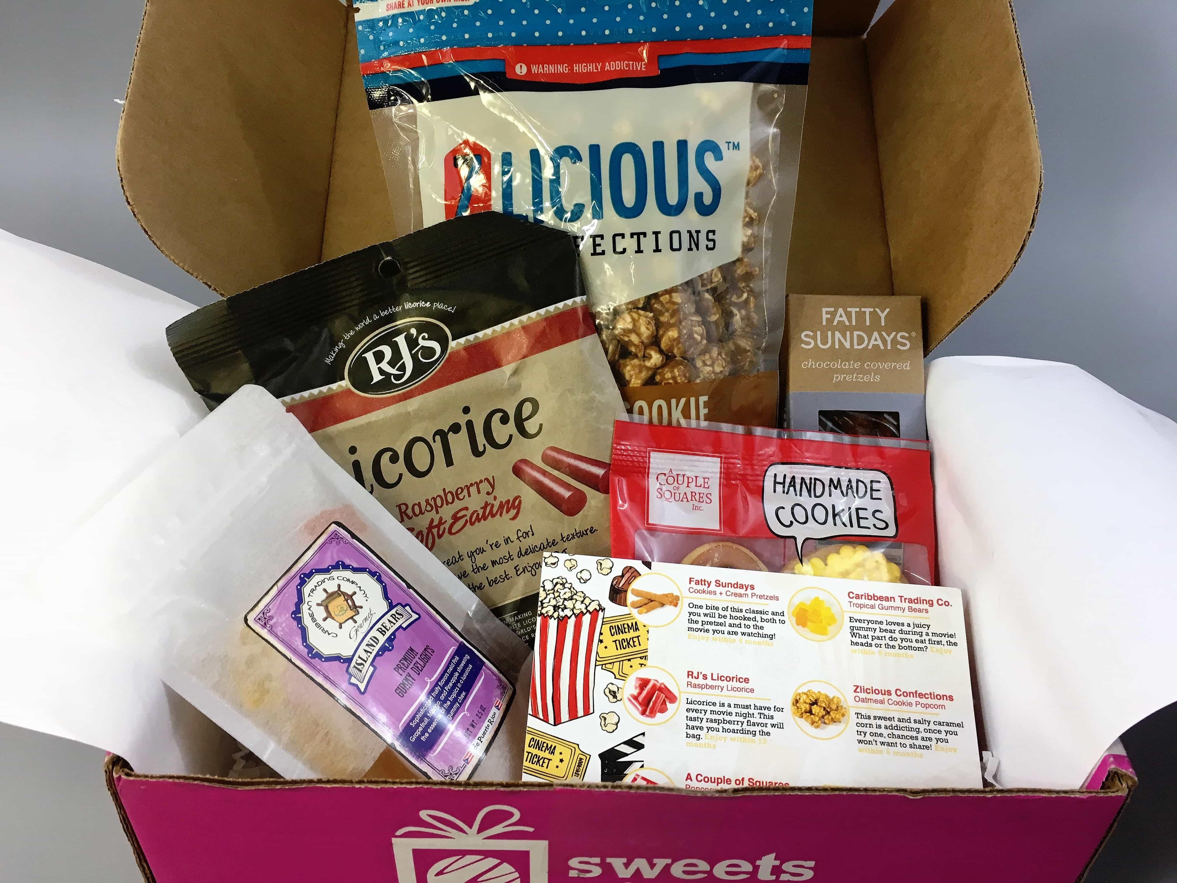 Sweets Gift Box June 2017 Subscription Box Review - Hello Subscription