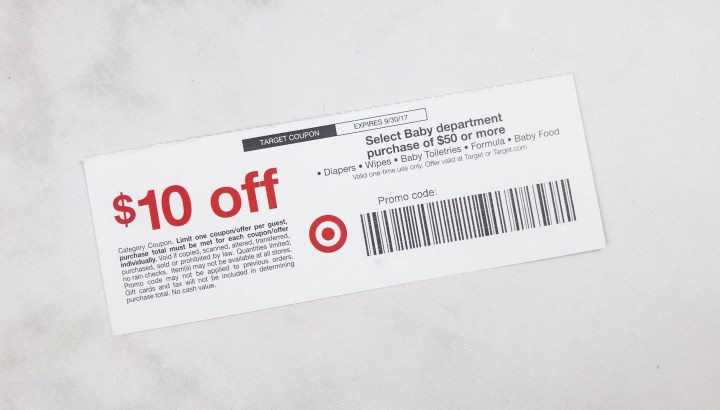 Target Baby Box Review - July 2017 - Hello Subscription